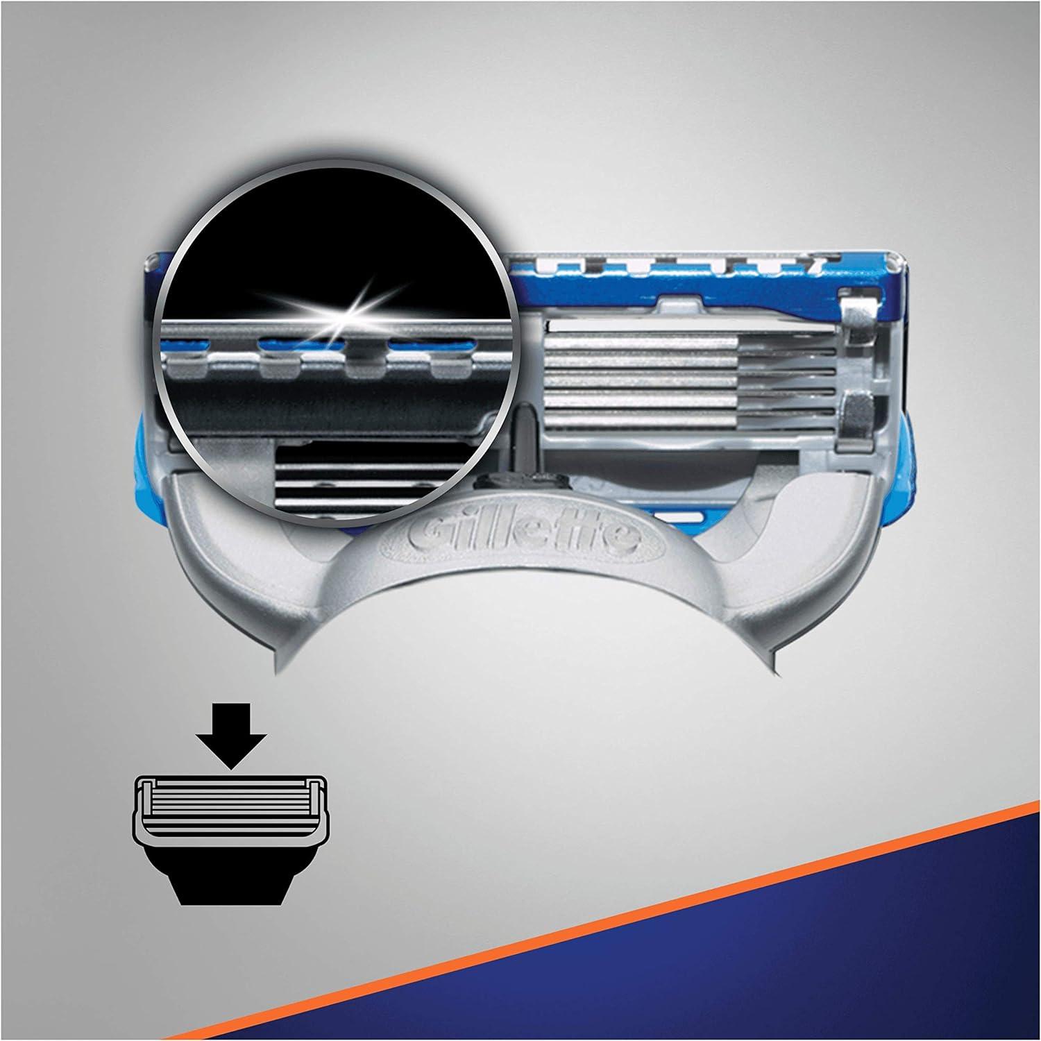 Buy Gillette Fusion5 ProGlide Power Razor Blades - 4 Replacement Blades ...