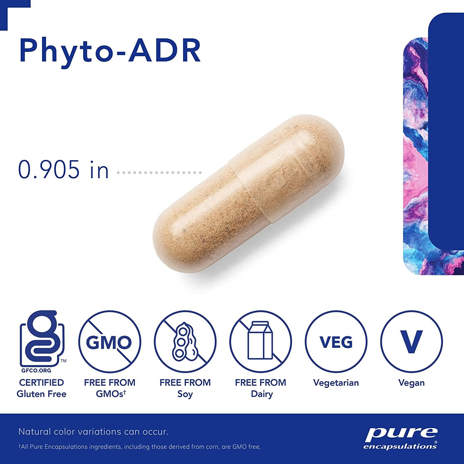Pure Encapsulations Phyto-ADR | Plant-Based Adrenal Support & Stress ...
