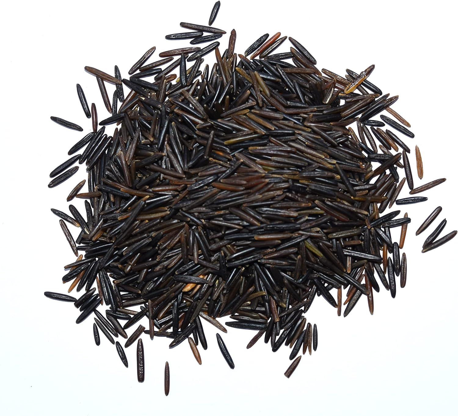 Certified Organic Wild Rice 1kg - Premium Quality, High Fiber, High ...