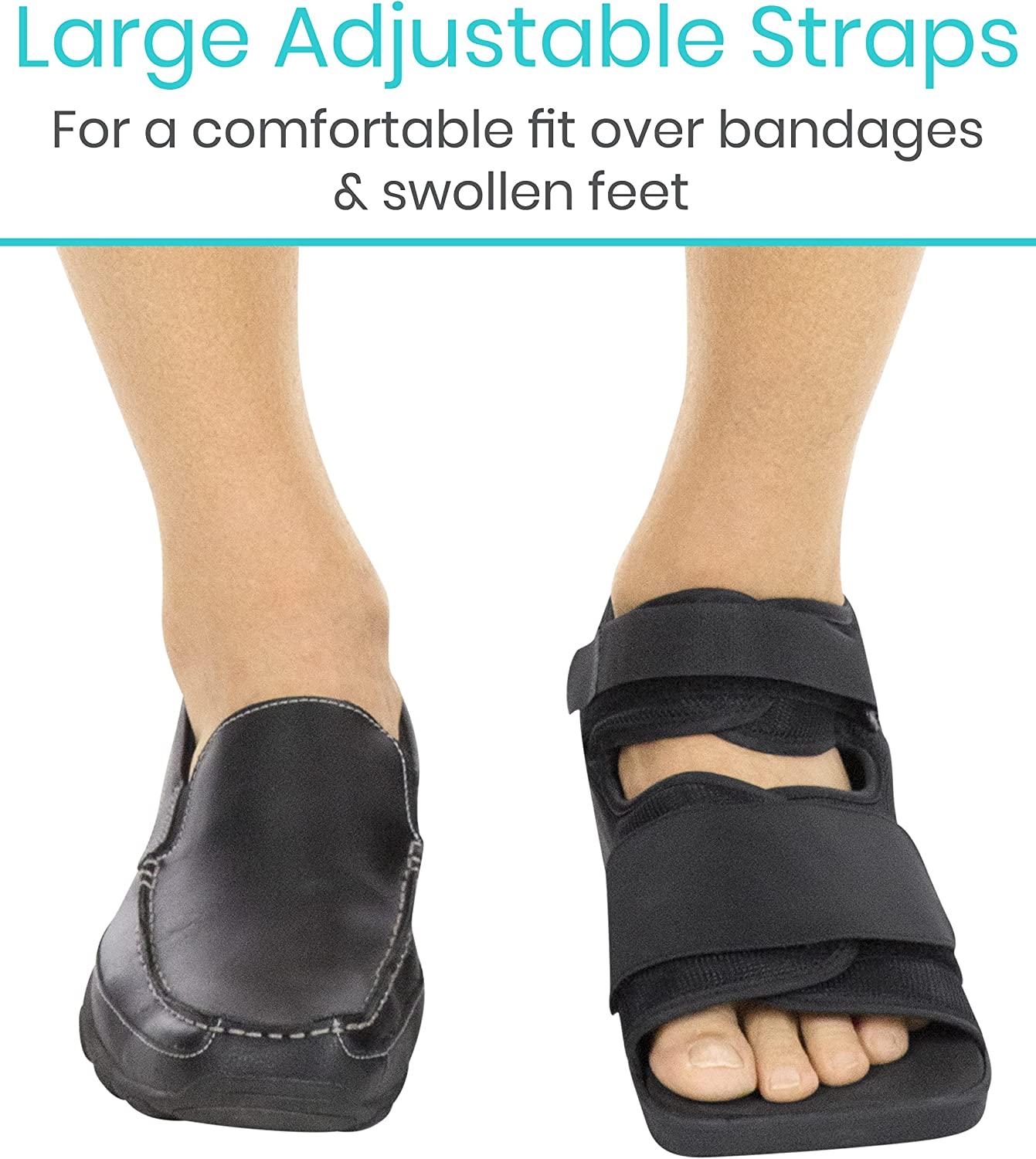 Vive Post Op Shoe - Adjustable Orthopedic Recovery Boot for Fractured ...