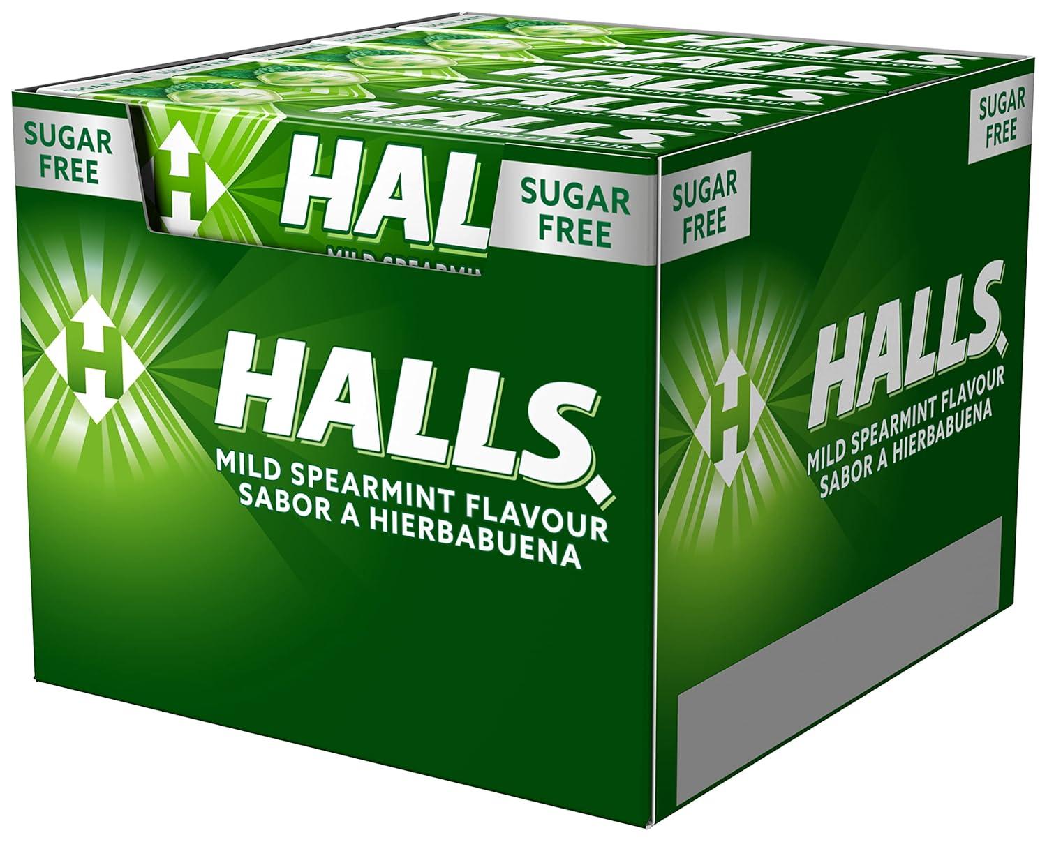 Buy Halls Sugar Free Peppermint - 20 Units | International Shipping ...