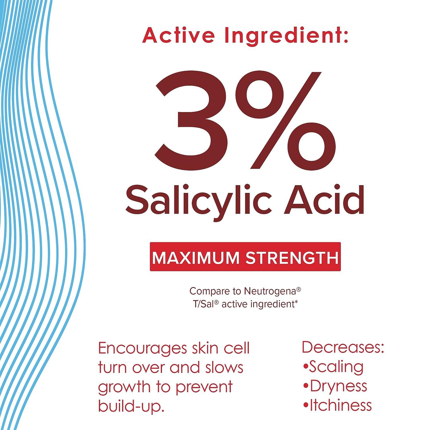 True+Real 3% Salicylic Acid Anti-Dandruff Shampoo - 4.4 Fl Oz | Pack of 1 | Buy Now with Express ...