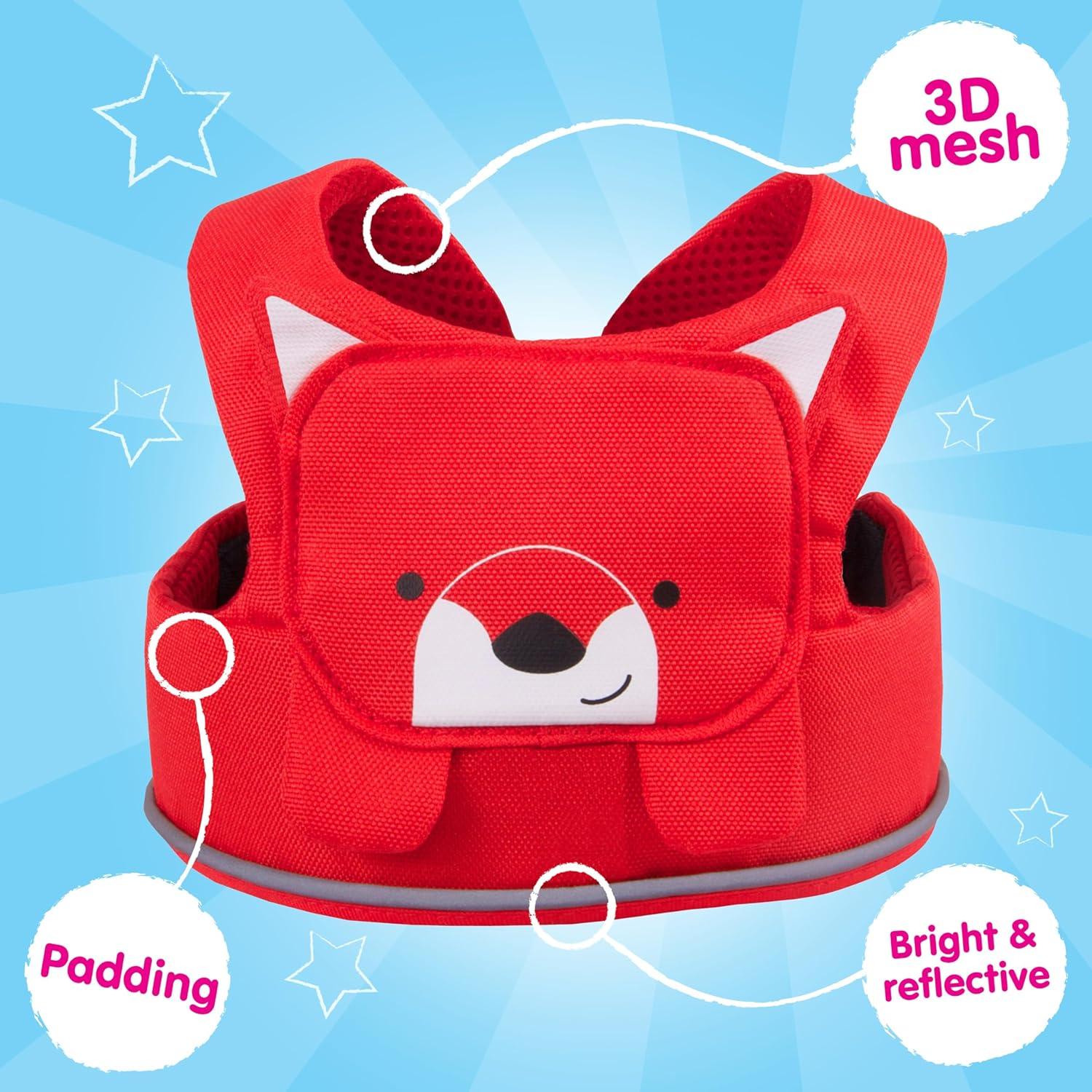 Trunki ToddlePak - Felix Fox Red Baby Walking Reins & Toddler Safety Harness | Buy Now with ...