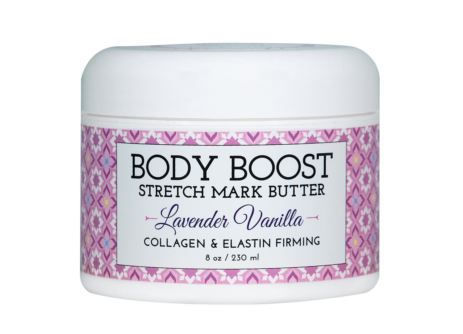 Body Boost Lavender Vanilla Stretch Mark Butter 8 oz. | Treat Stretch ...