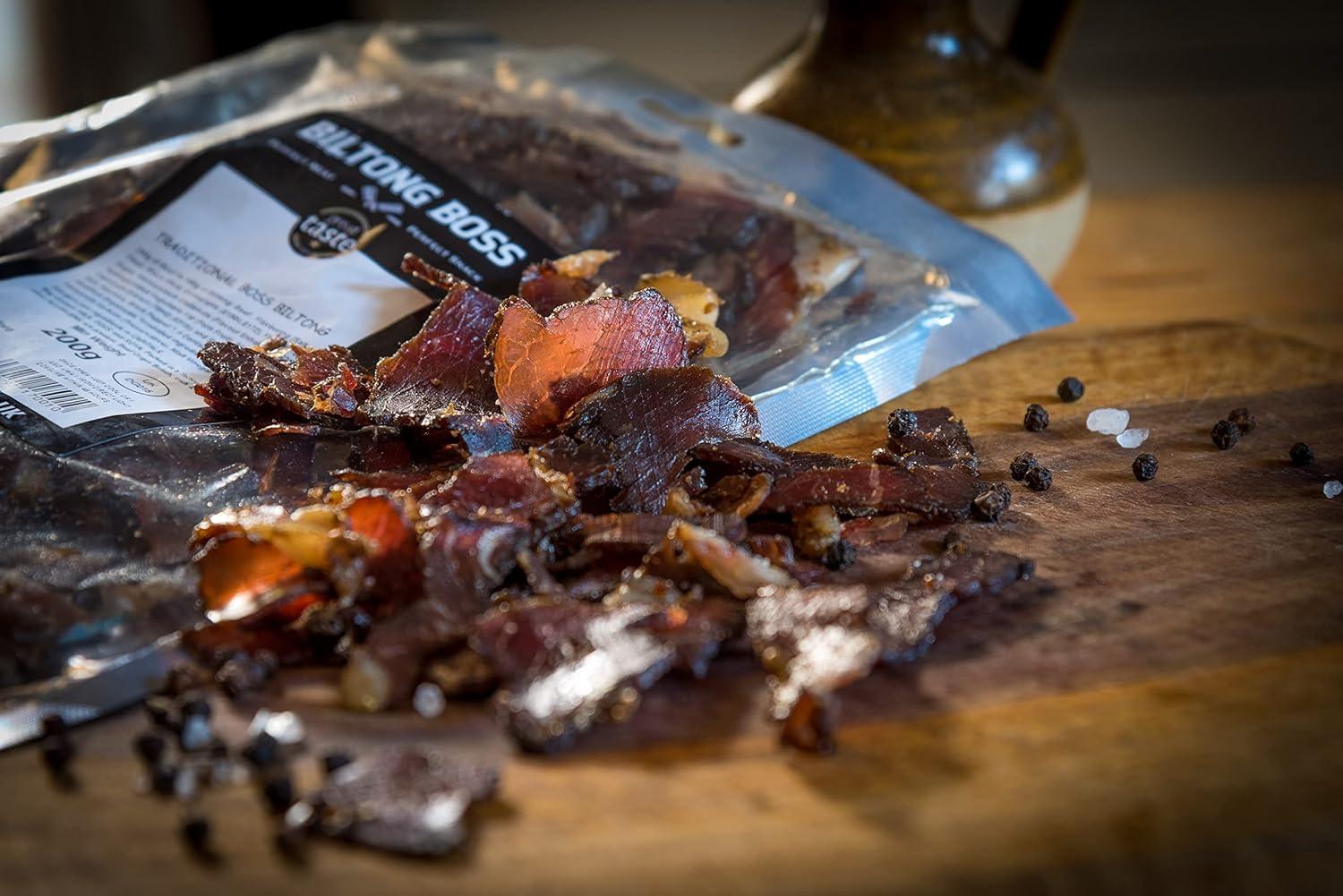 Biltong Boss | Traditional Boss Biltong 200g & Original Droewors 200g ...