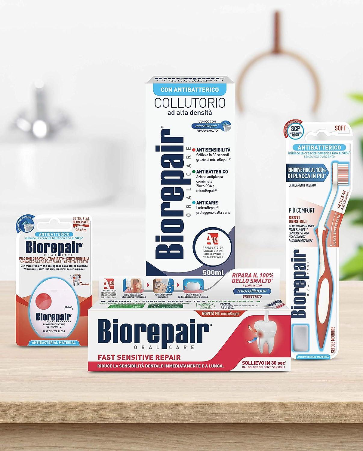 Biorepair Fast Sensitive Repair Toothpaste | New Formula with ...