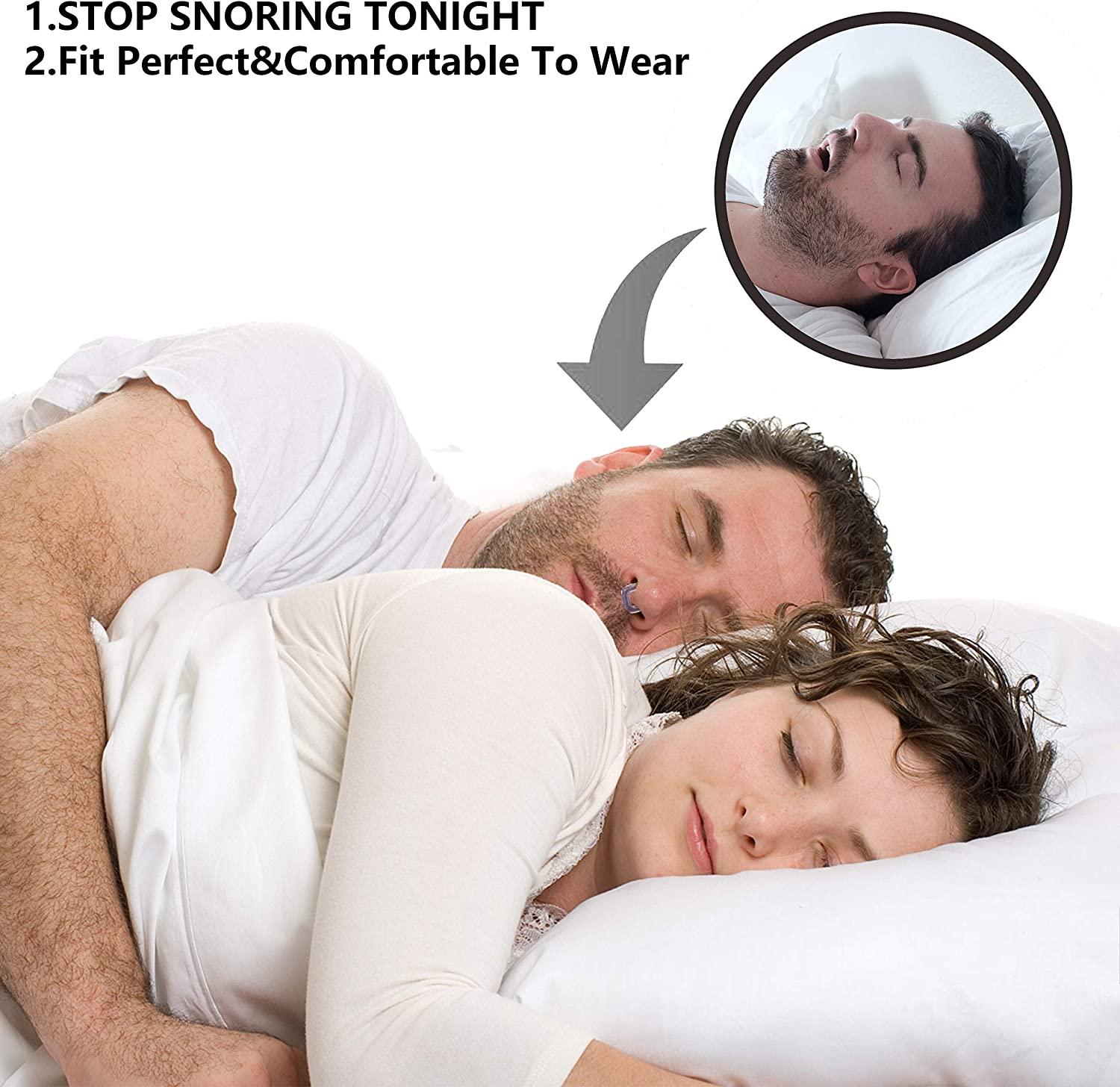 Anti Snoring Magnetic Nose Clips & 8 Nasal Dilators - Snoring Solution ...