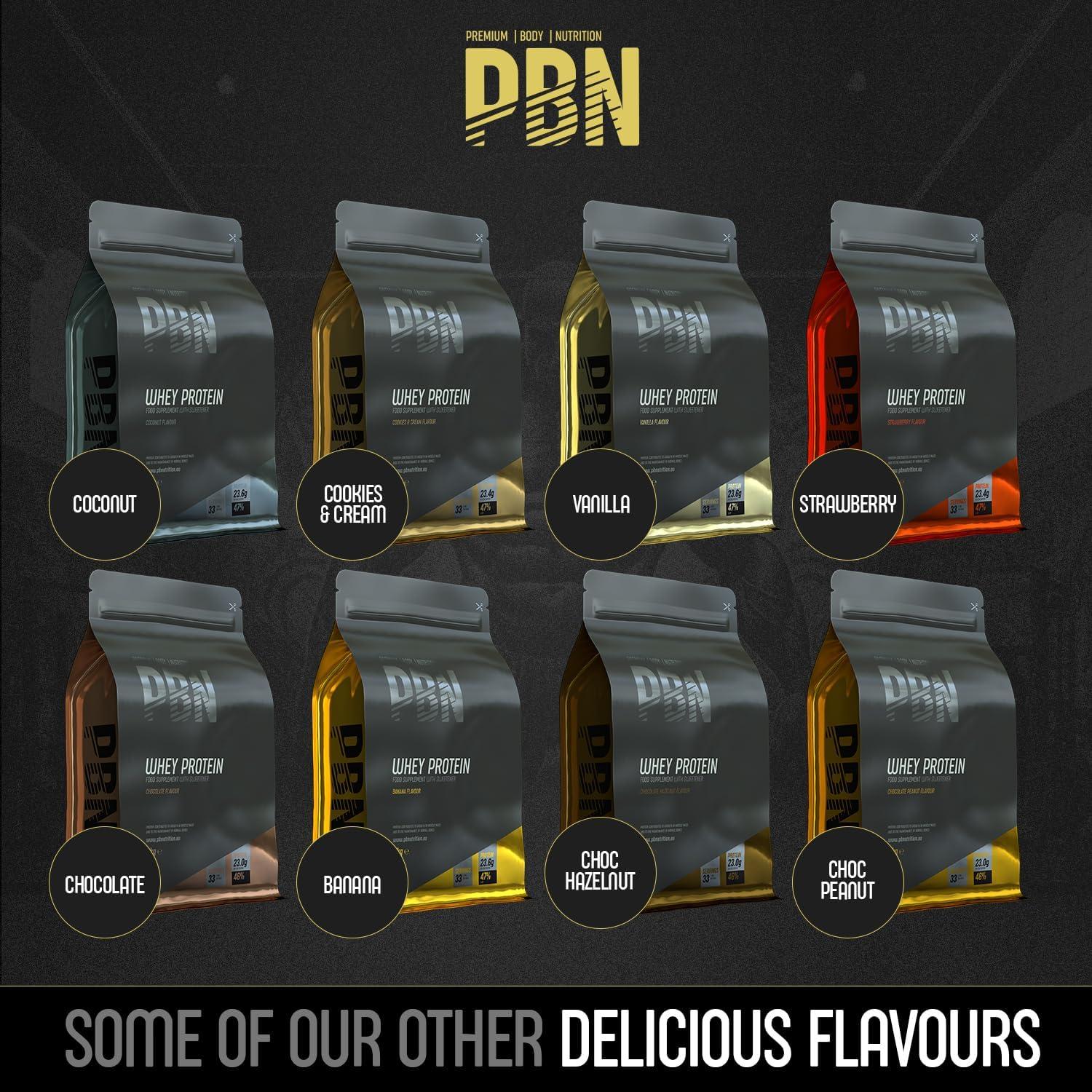 PBN Premium Body Nutrition Whey Protein 1kg - Chocolate Hazelnut Flavour