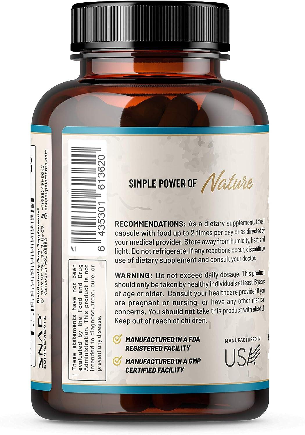 Natural Blood Builder Iron Supplements - 21mg Iron Pills for Anemia ...