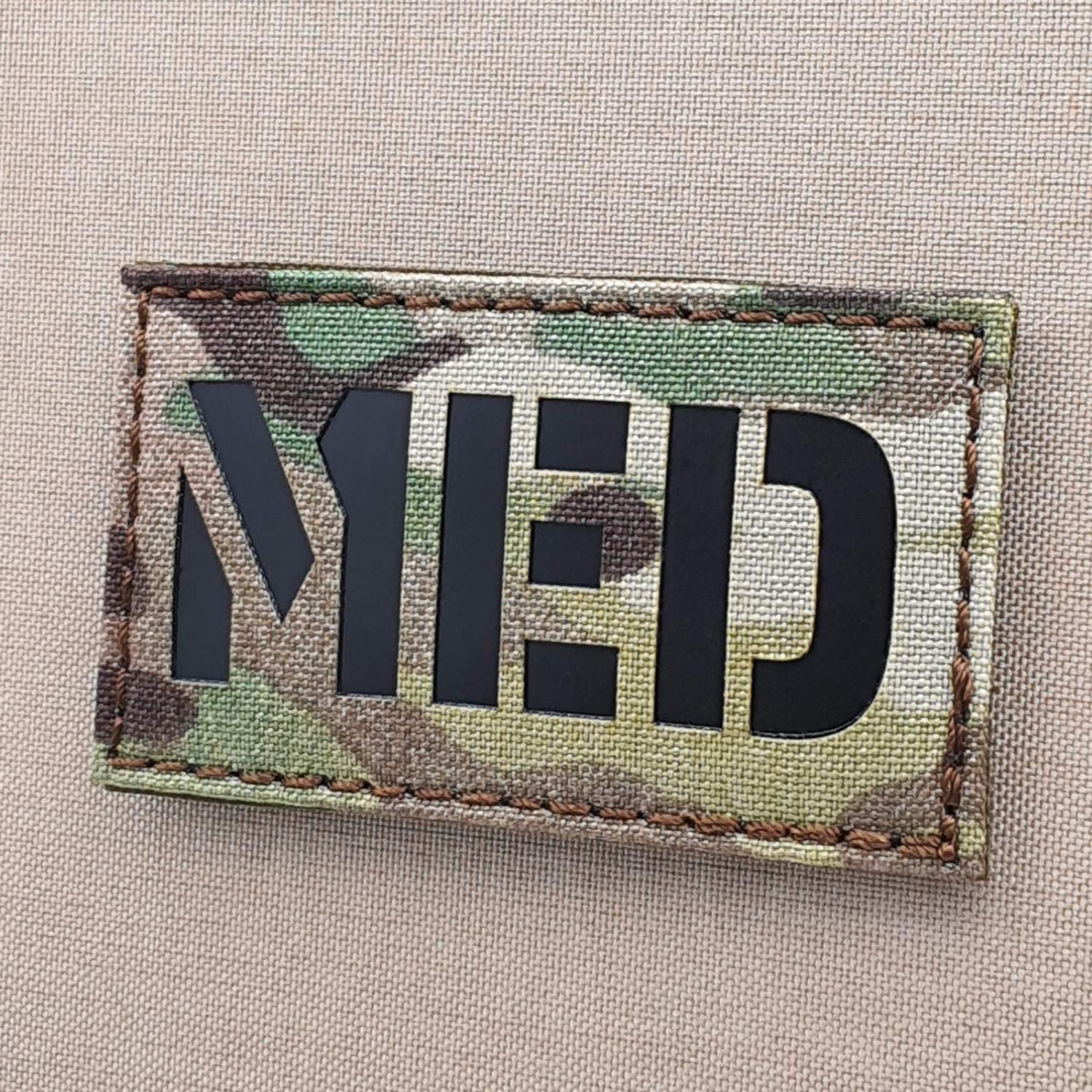 Tactical Freaky MED Medic EMS Lasercut Patch (IR Multicam) | Buy Now ...