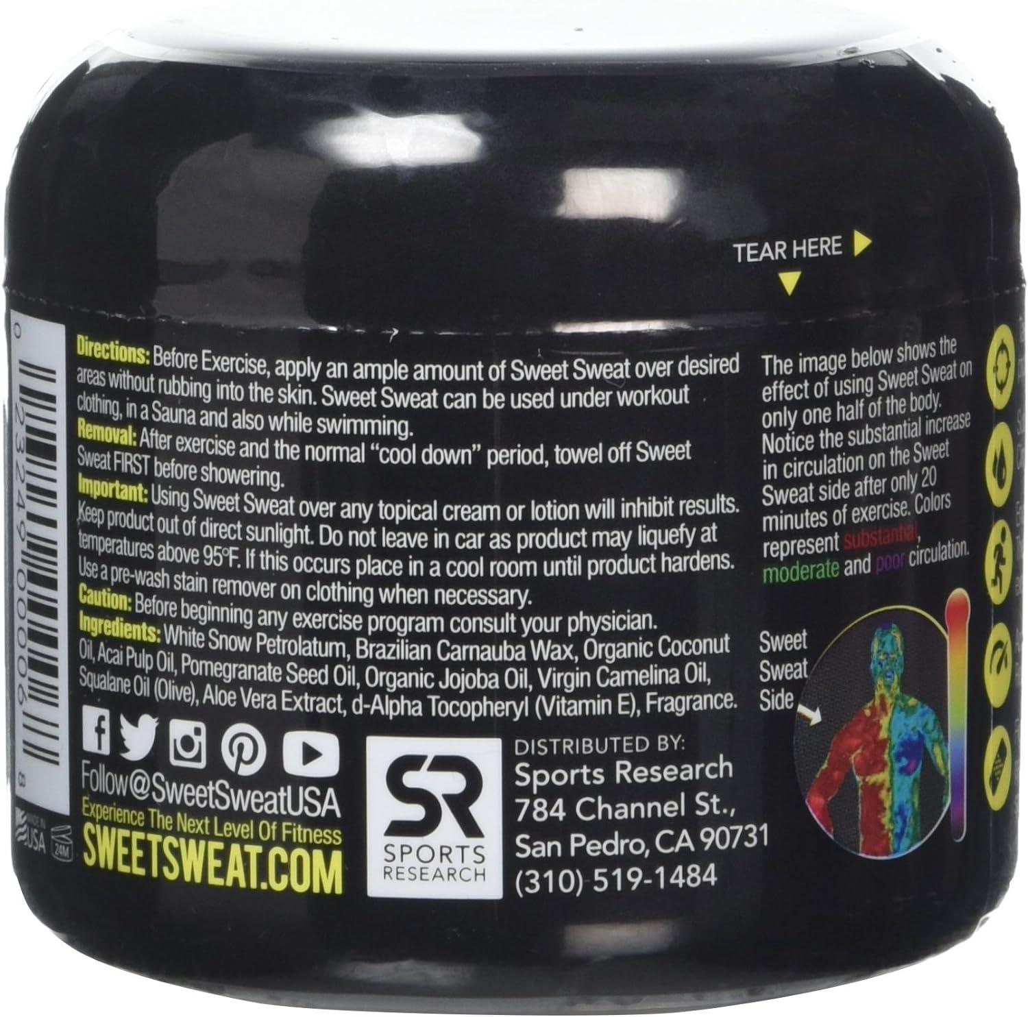 Sweet Sweat Thermo Genic Action Cream Jar 3.5oz 99g - 1 Pack | Buy Now ...