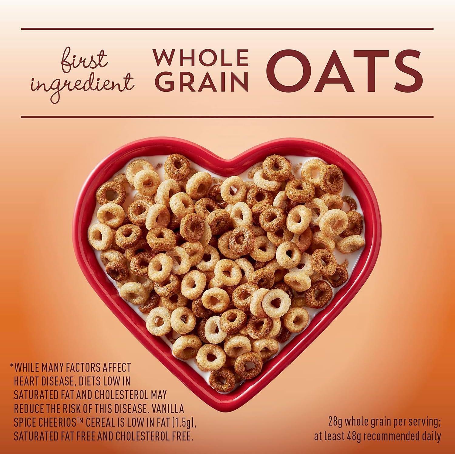 General Mills Vanilla Spice Cheerios Cereal 12oz (340g) | Made with ...