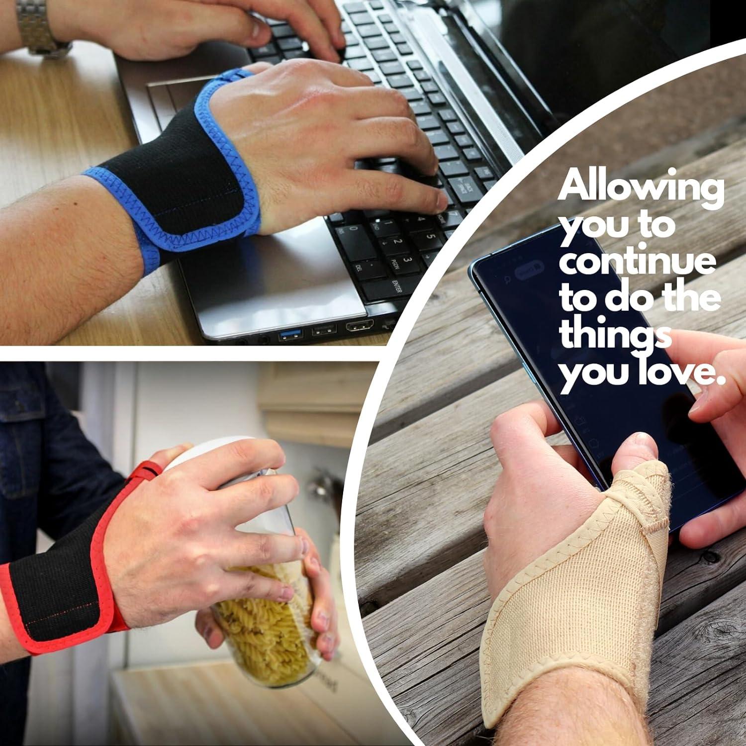 Solace Bracing Thumb Support Max - NHS Approved Thumb Splint for CMC ...
