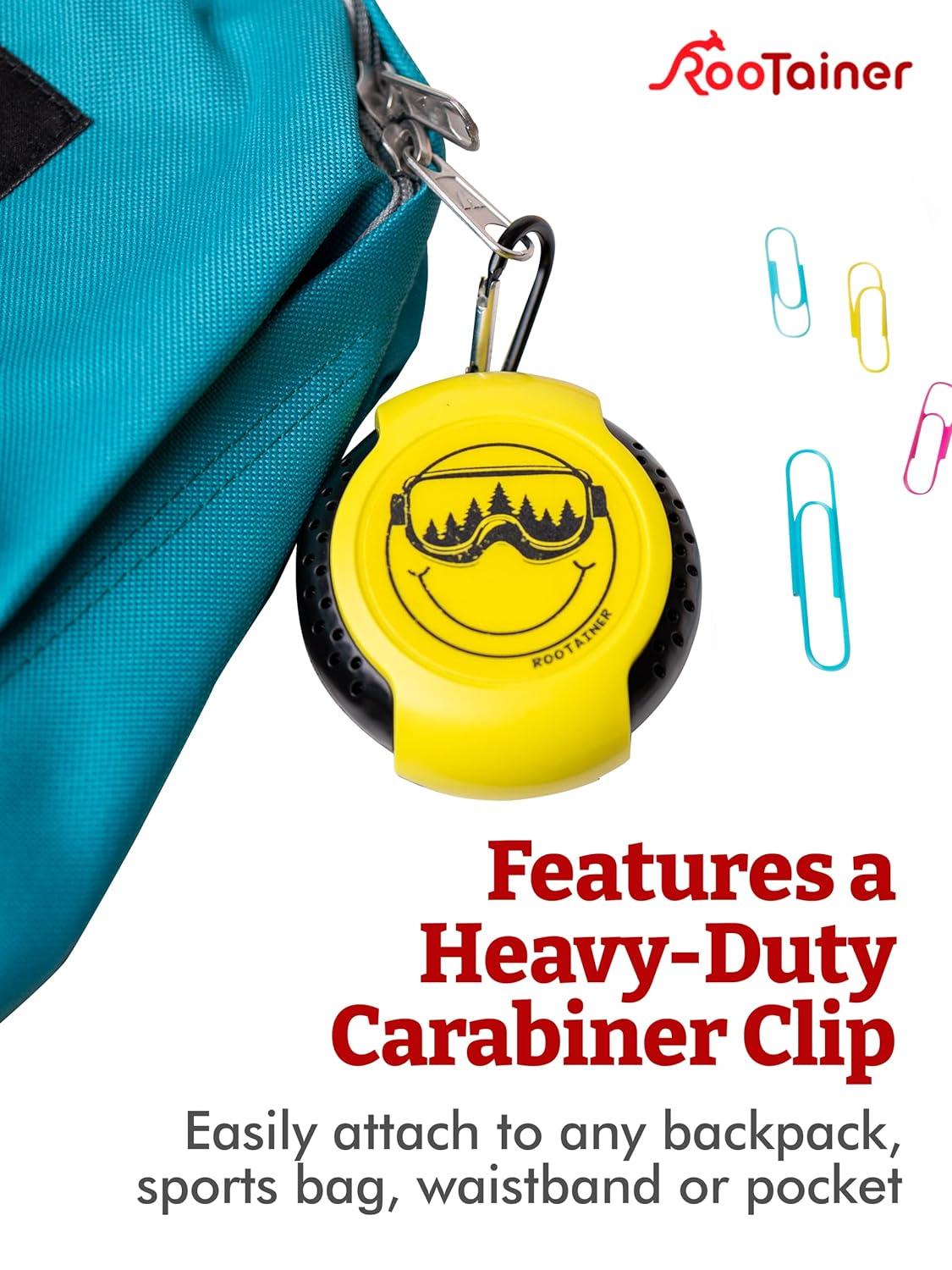 RooTainer Premium Retainer Case with Clip | Rugged Holder for Retainers ...