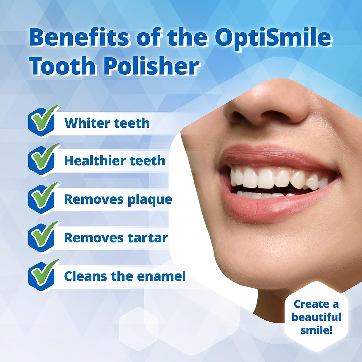 Optismile Dental Polisher - Professional Tooth Cleaning for Whiter ...