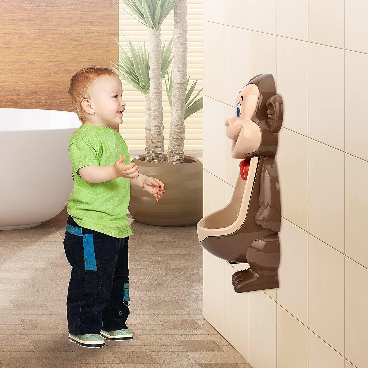 Potty Training Urinals for Boys Cute Monkey Potty with Funny Aiming ...