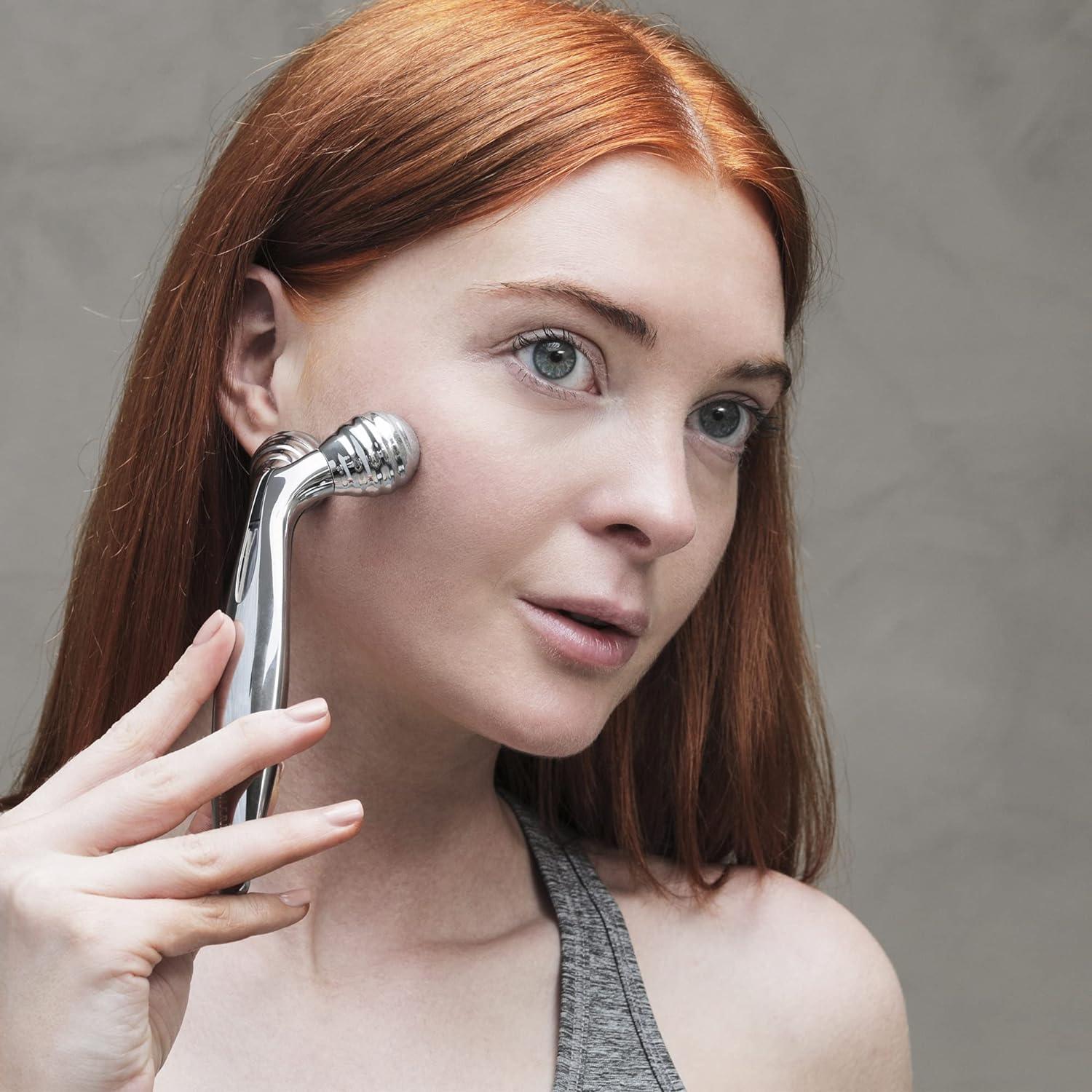 HoMedics Facial Beauty Roller - 360 Spinning Rollers for Skin Firming ...