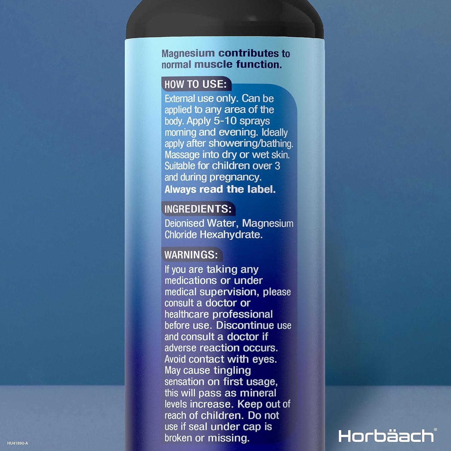 Restless Legs Relief: Magnesium Spray 100ml | Chloride Oil for Muscle ...