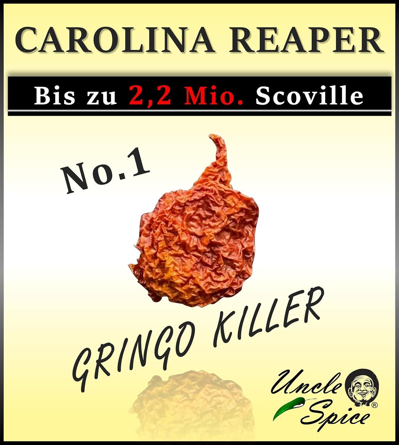 Uncle Spice Carolina Reaper - 20g World s Hottest Chili Pepper ...