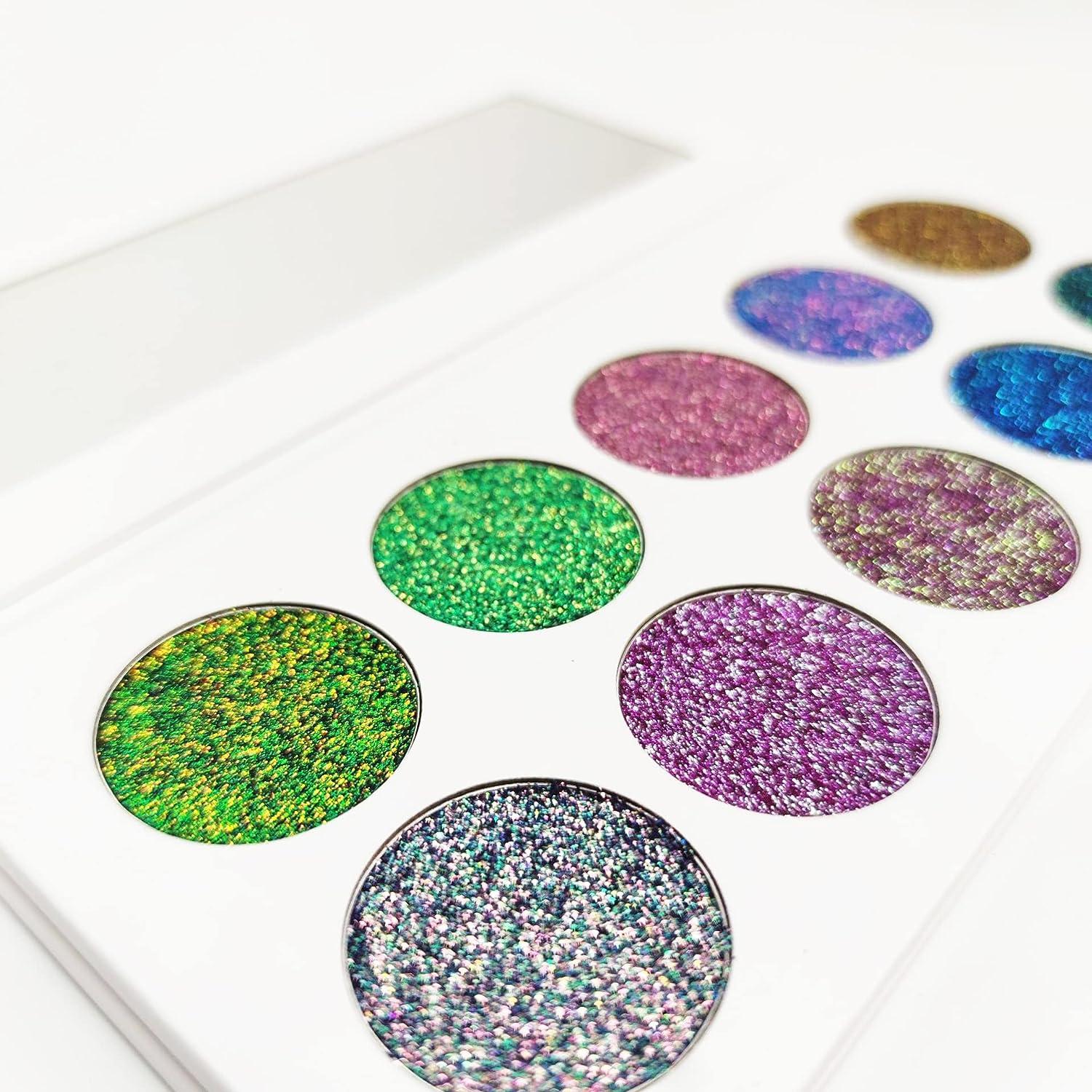 YNZON Chameleon Eyeshadow Palette - 10 Intense Color Shifting Eye ...