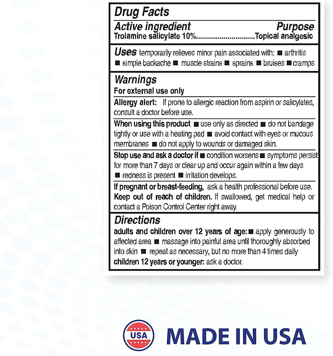 Blue Emu Arthritis Maximum Pain Relief Cream with Emu Oil 3oz - Topical ...