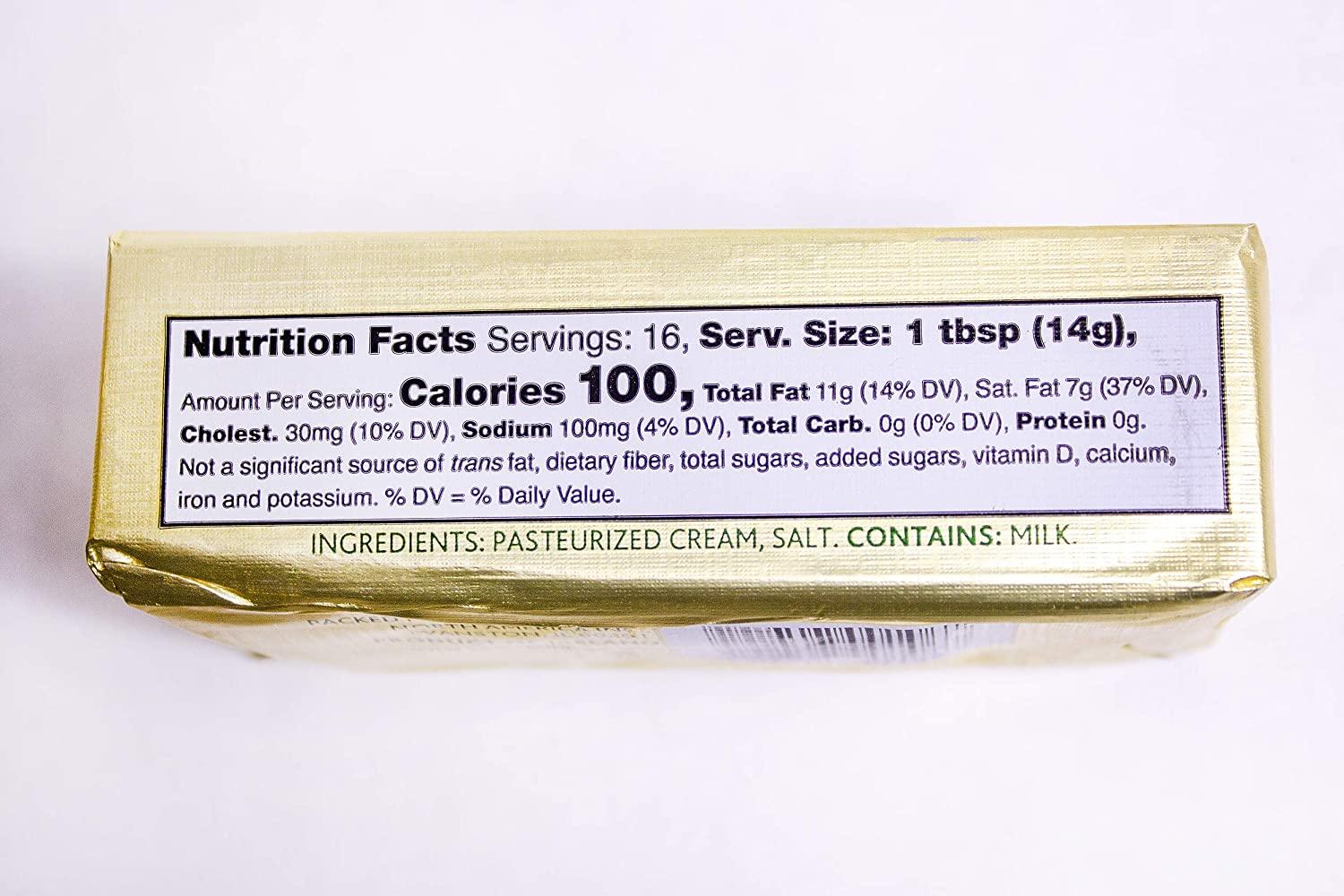 Kerrygold Salted Butter, 8 Oz Foil Pack (Pack Of 10) 8 Ounce (Pack of 10)