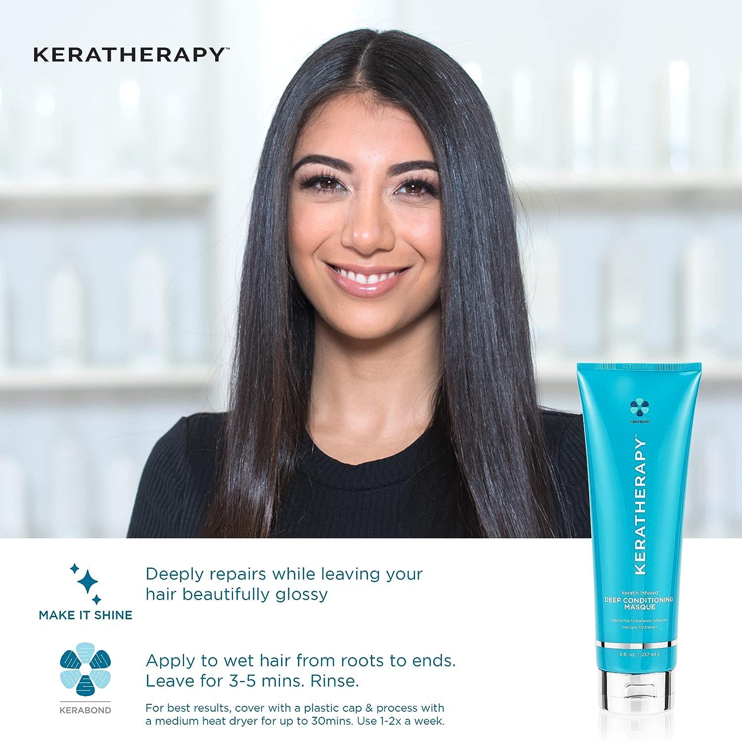 Keratherapy Keratin Infused Moisture Shampoo - 10.1 fl. oz - Anti-Frizz ...