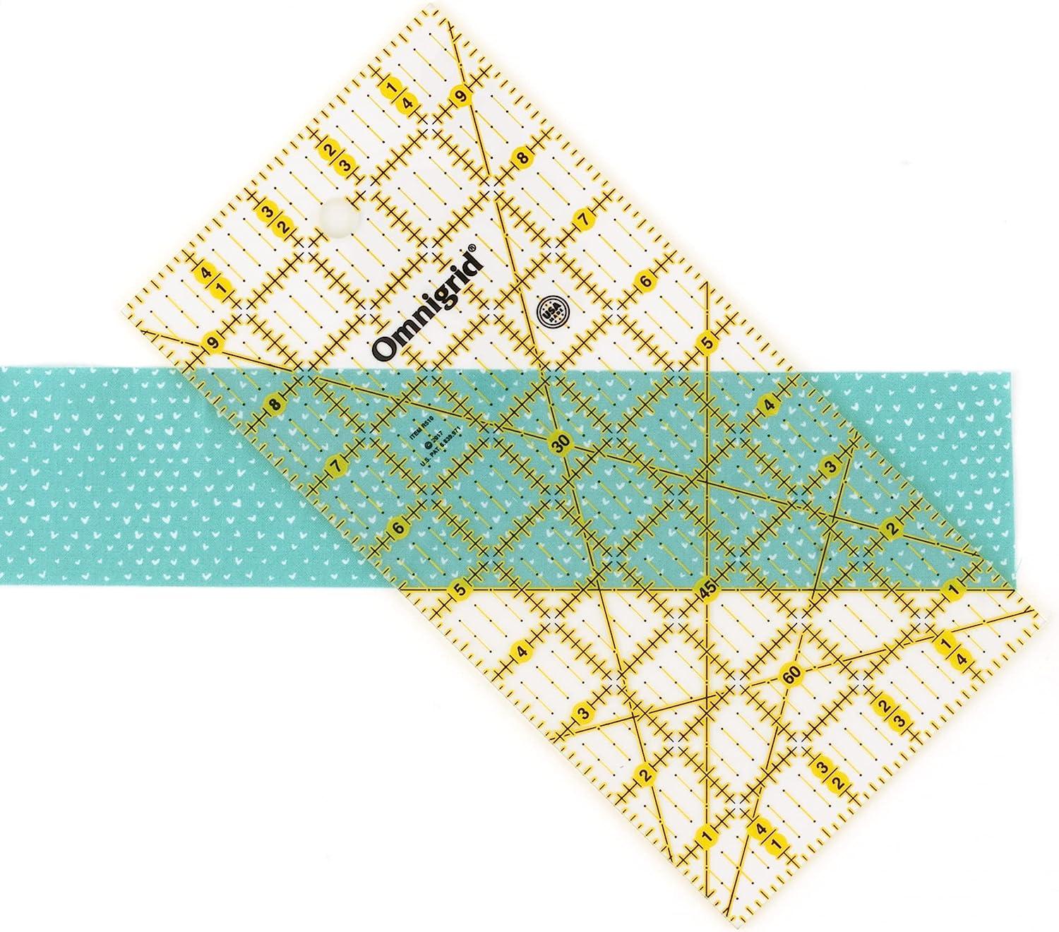 Omnigrid 5x10 Quilting Ruler - Clear, Easy-to-Read Design | Buy Now ...
