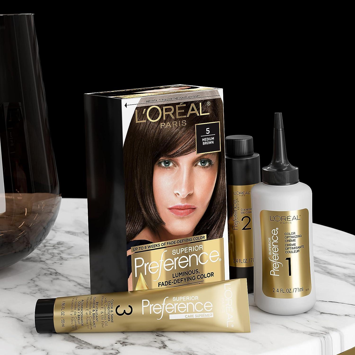 L'Oreal Paris Superior Preference Extra Light Natural Blonde Hair Color ...