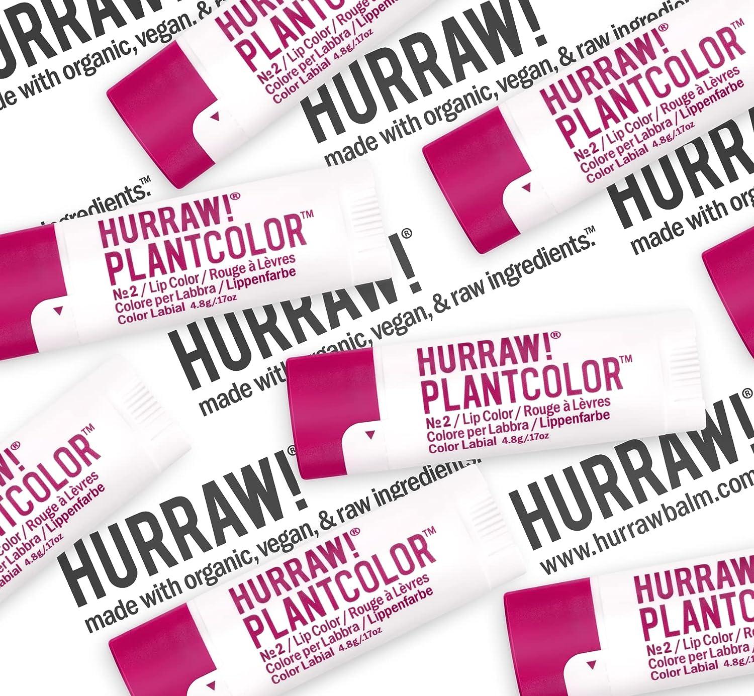 Hurraw! Plantcolor Lip Color No. 2 - Red/Purple | Vegan & Natural ...