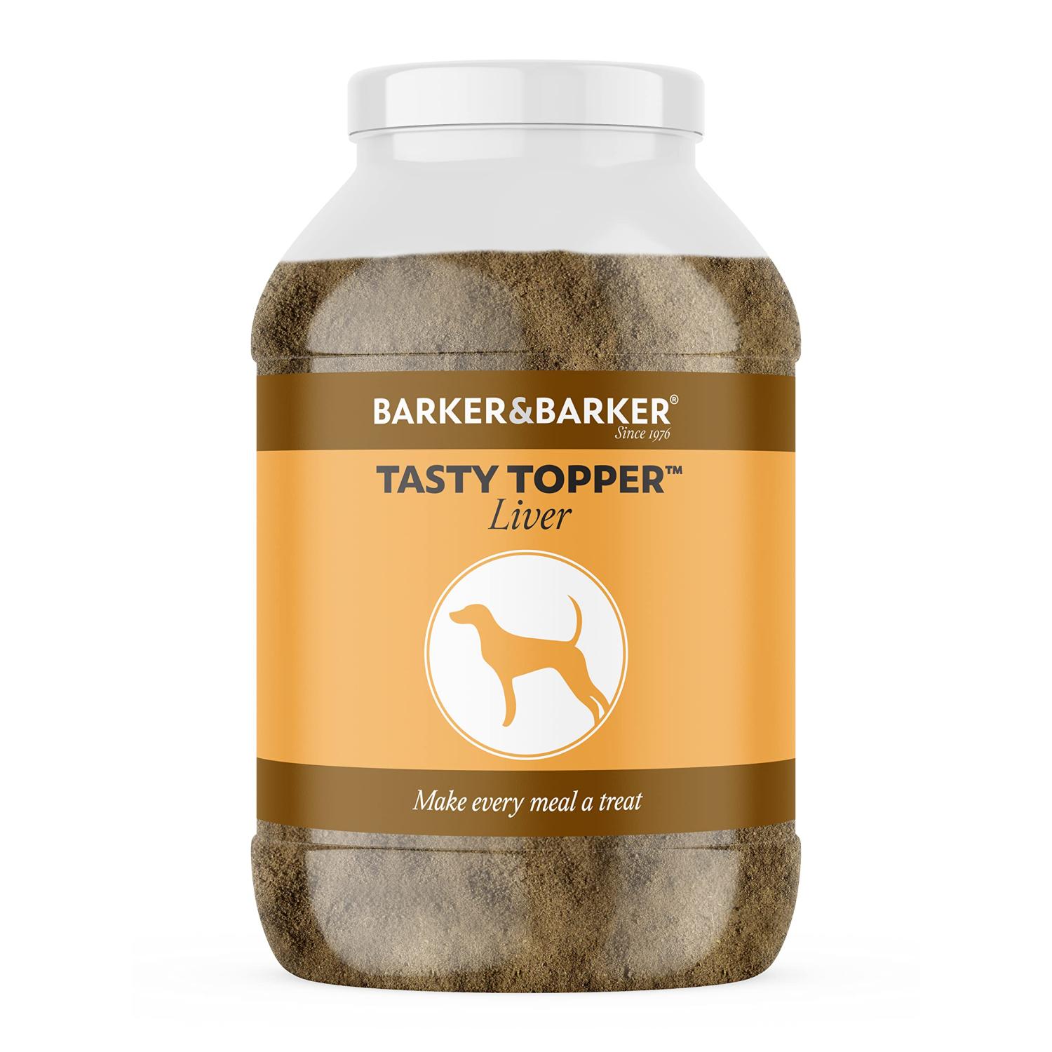 Barker and Barker Liver Food Topper for Dogs - 500g Pot | Buy Now with ...