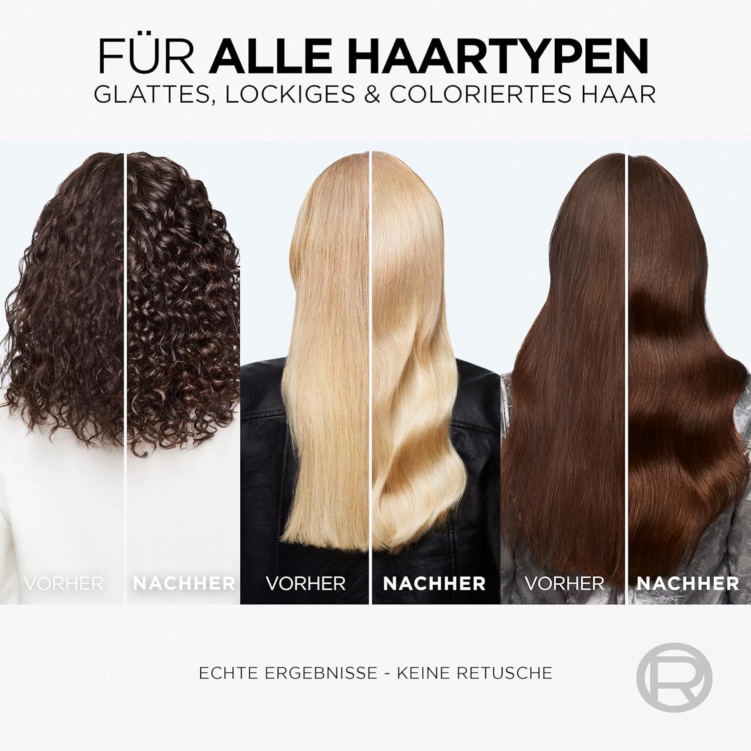 L'Or al Paris Elvital Glycolic Gloss Bundle: 4-Piece Shampoo Rinse & Serum for Luster Shine ...