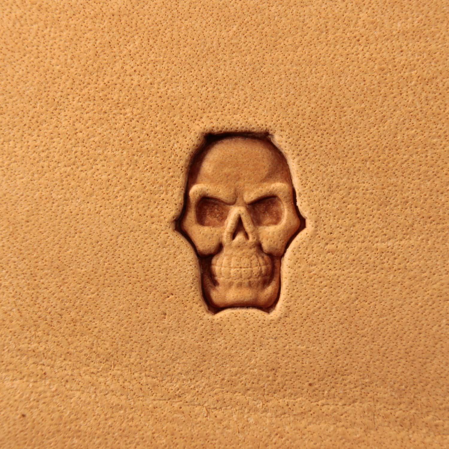 Skull Leather Stamp Tool Stamps Stamping Carving Punches Tools Craft ...