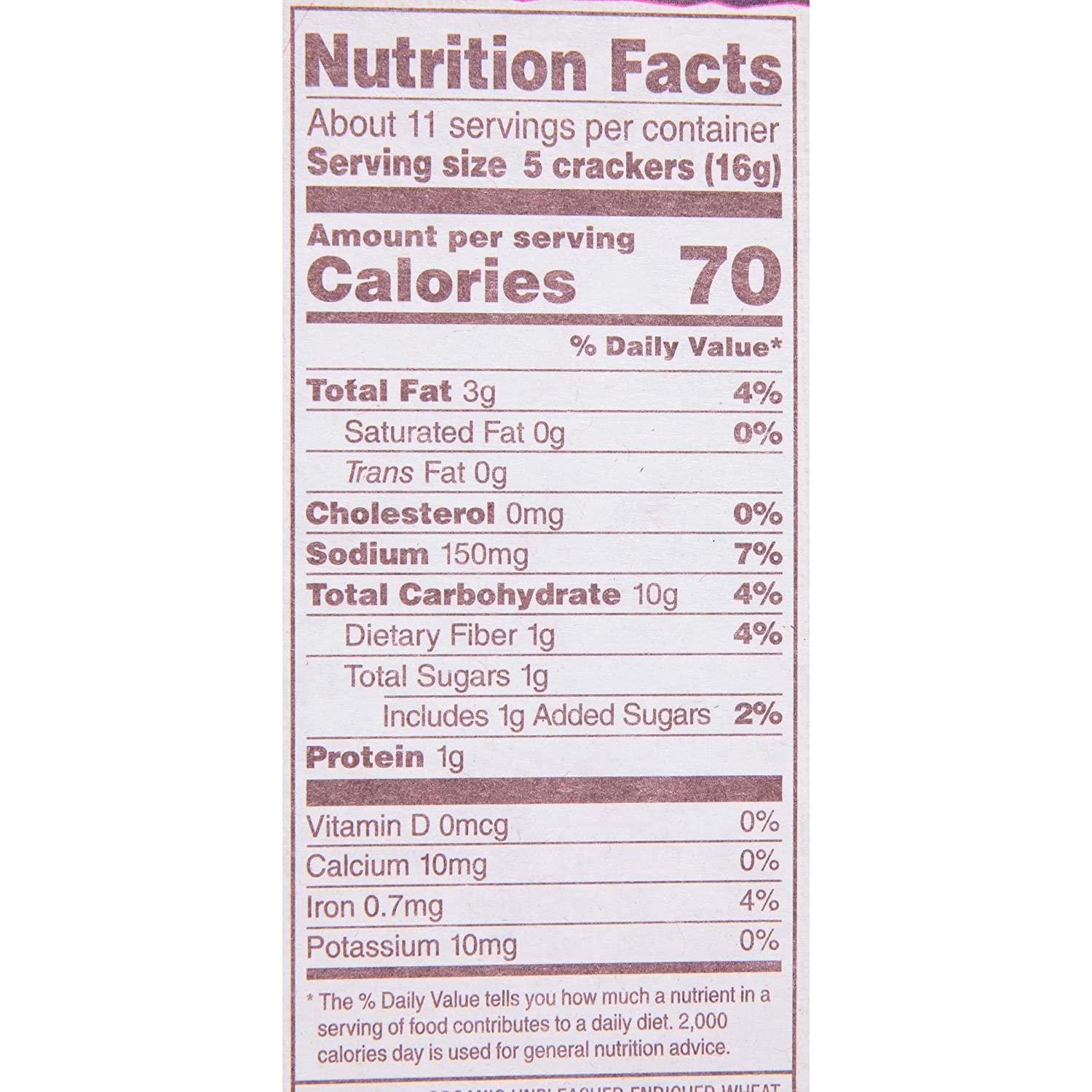 Back to Nature Organic Stoneground Wheat Crackers - 6 Oz | Healthy ...