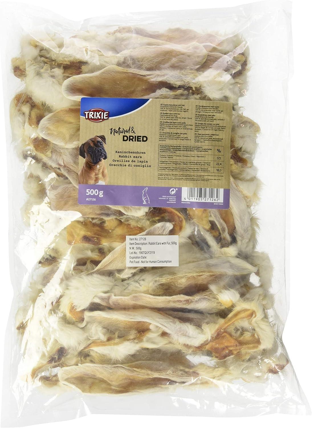 Trixie Rabbit Ears & Gluten-Free Chicken Chewing Rolls - Premium Dog ...