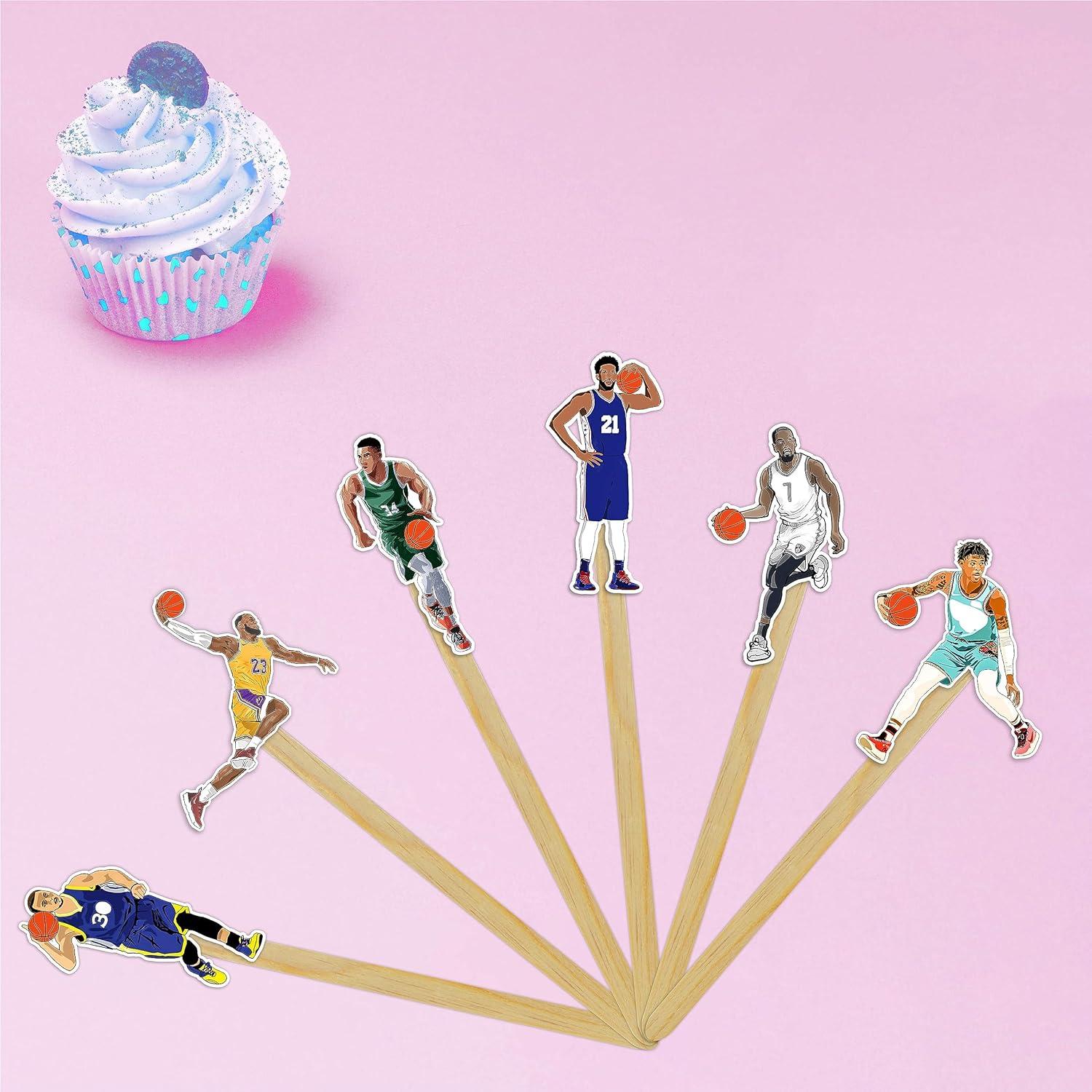 Basketball Set Basketball Cupcake Topper | Buy Now with Express ...