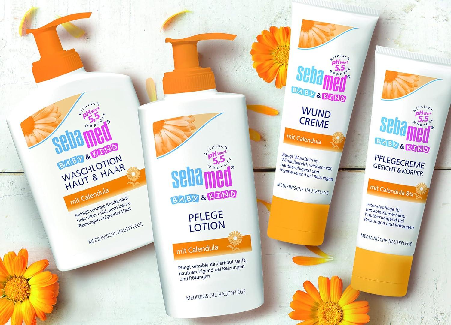 Sebamed Baby & Child Wound Cream with Calendula 75ml | Soothes Diaper ...