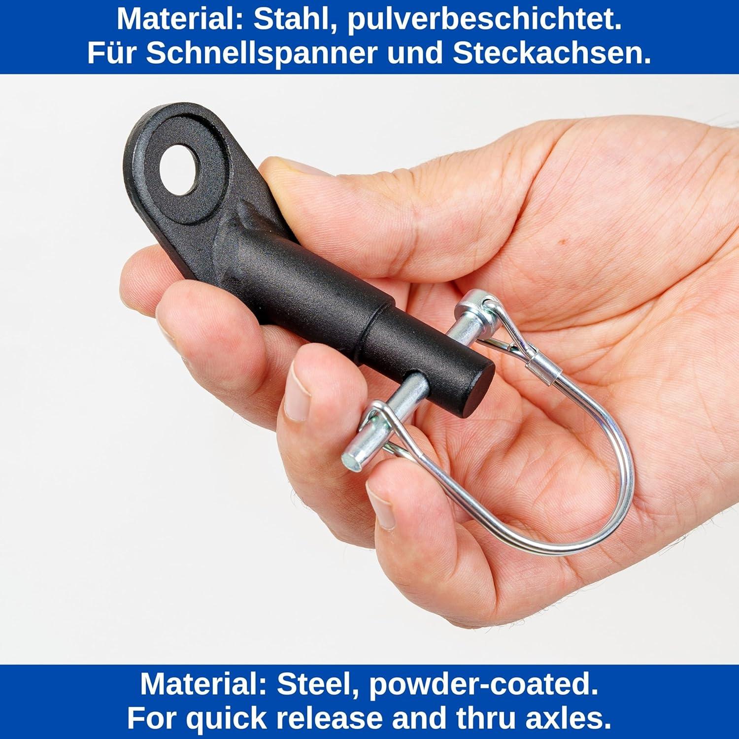 Buy Bicycle Trailer Coupling with Safety Splint - Universal Adapter ...