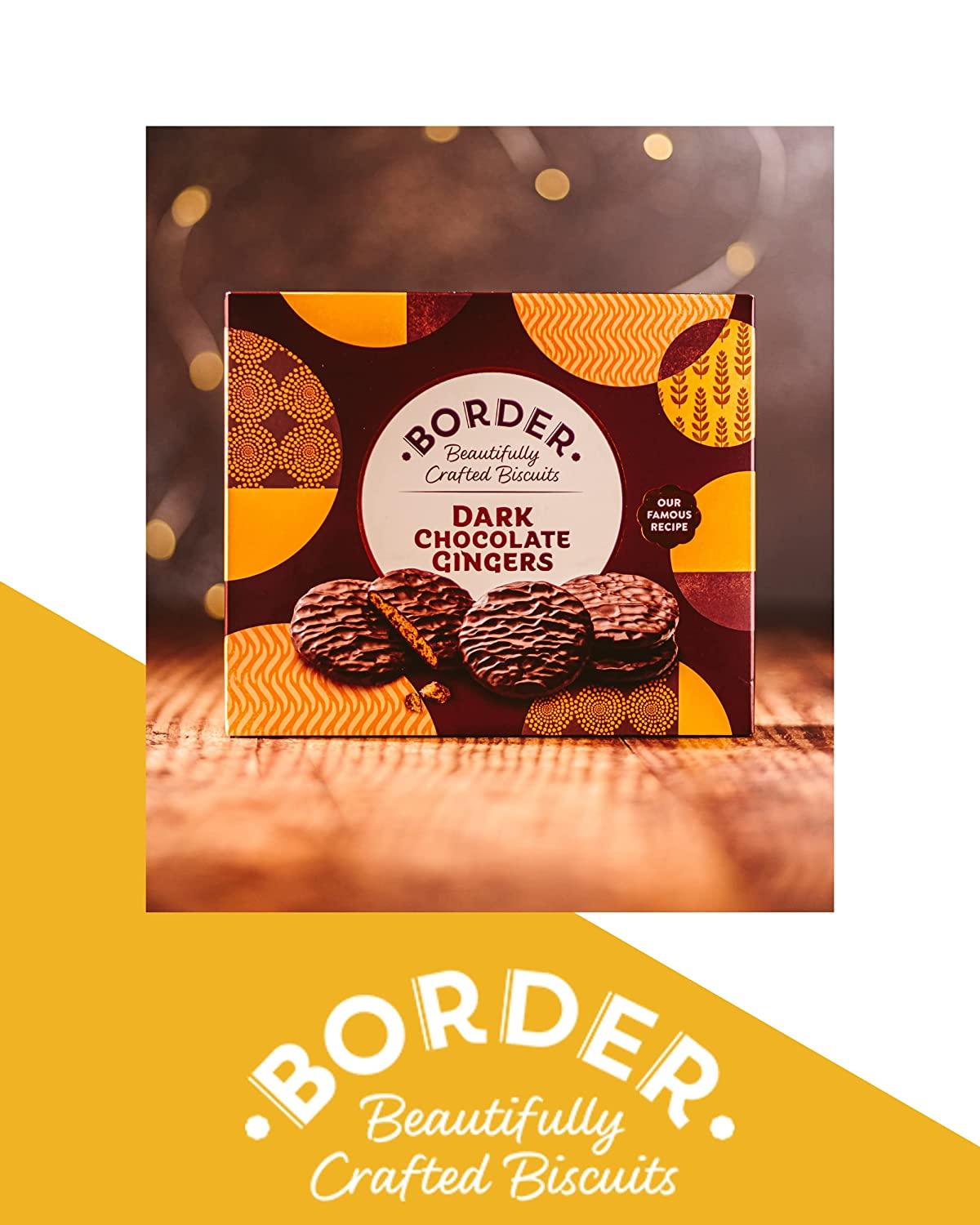 Border Dark Chocolate Gingers 255g (2 Pack) | Authentic UK Recipe | Buy ...