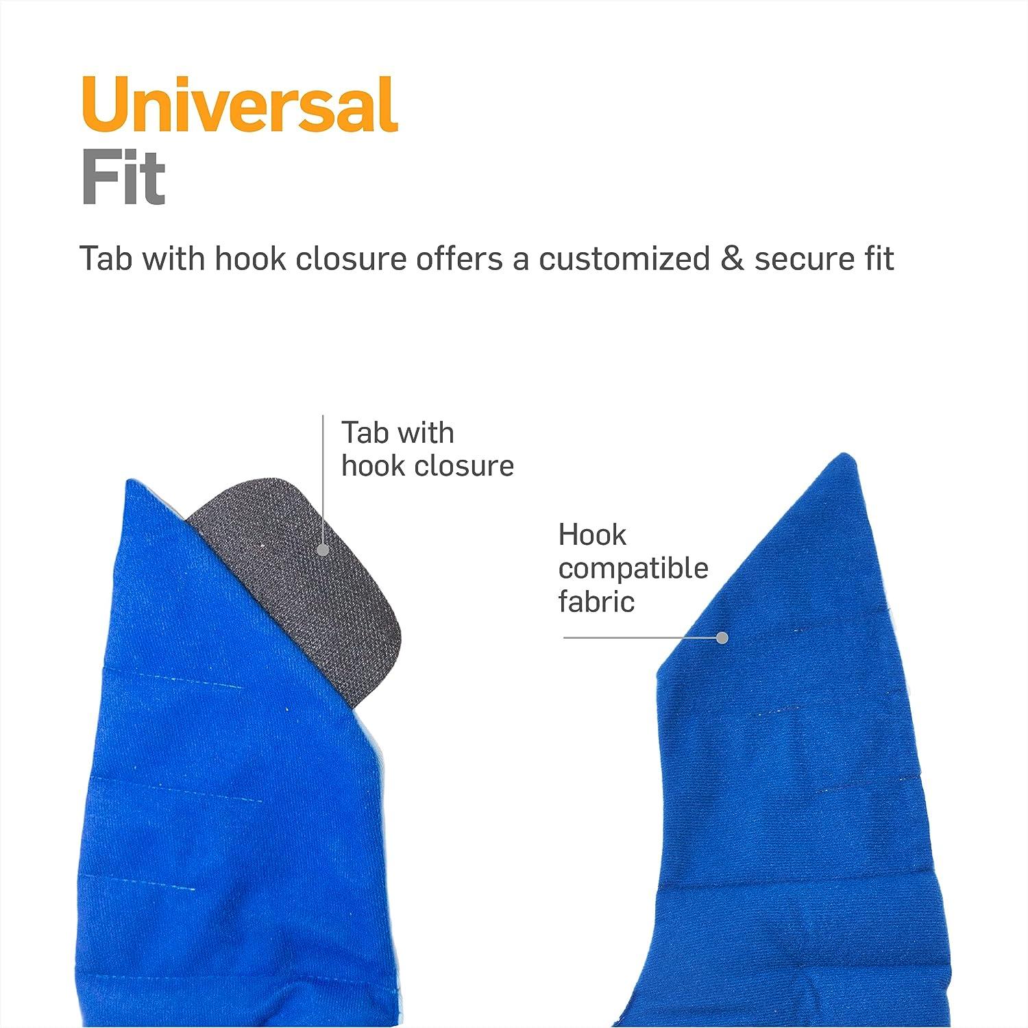 NatraCure Microwaveable Warming Shoulder Wrap Pad with Heat Shield ...