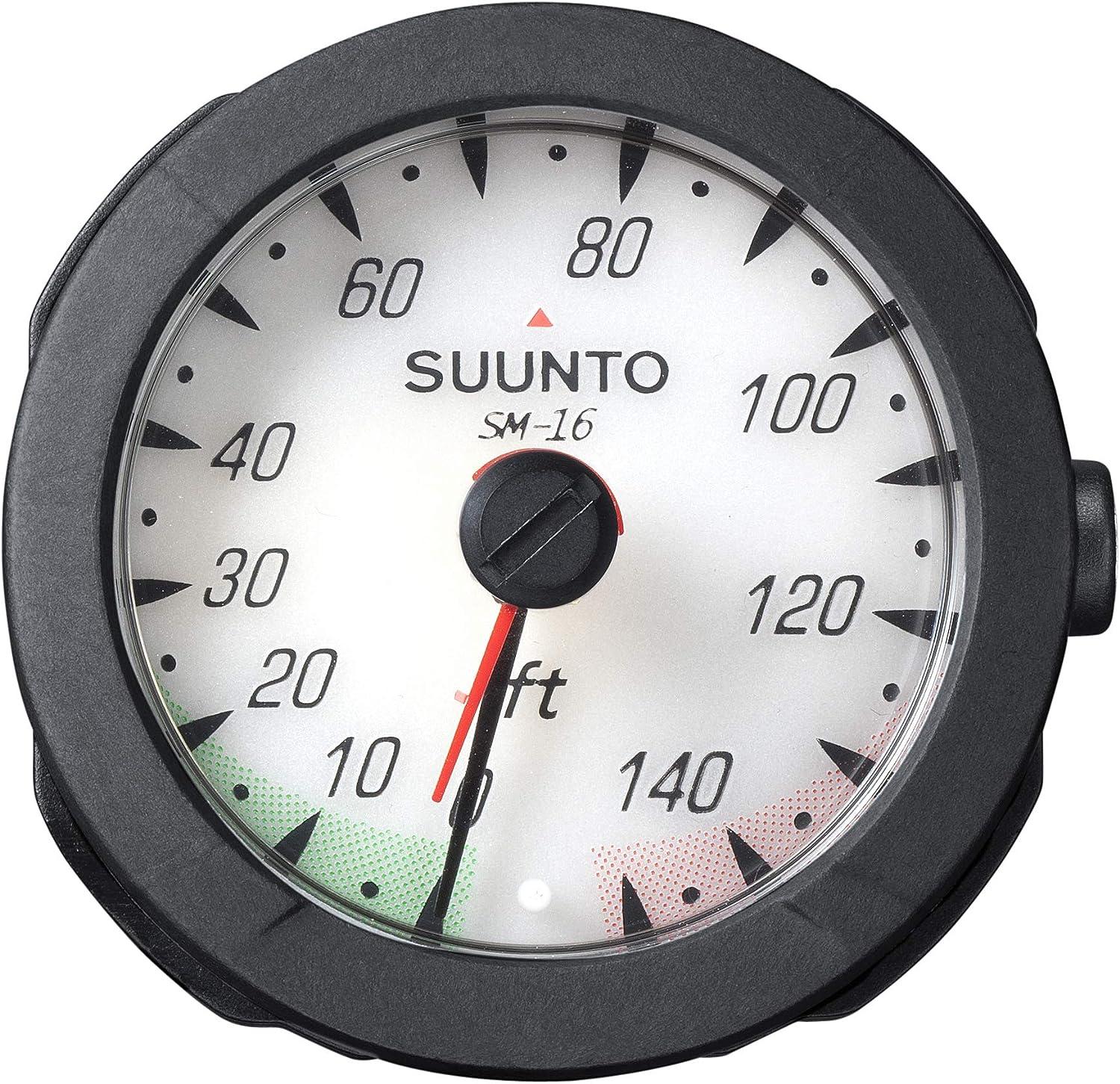 SUUNTO SM-16 Depth Gauge - 150ft Depth Imperial | Reliable Underwater ...