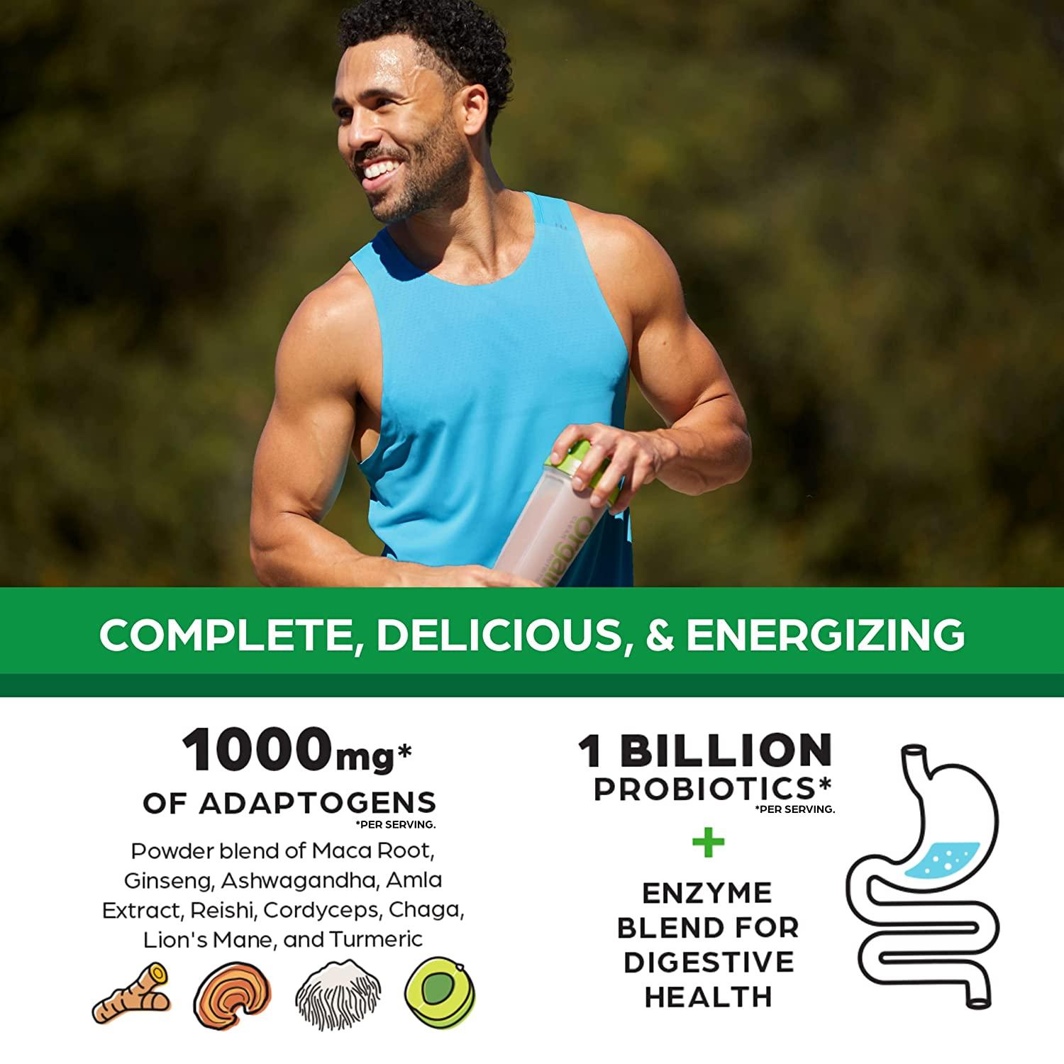 Orgain Organic Perfect Meal Powder Vegan Meal Replacement | 25g Plant ...