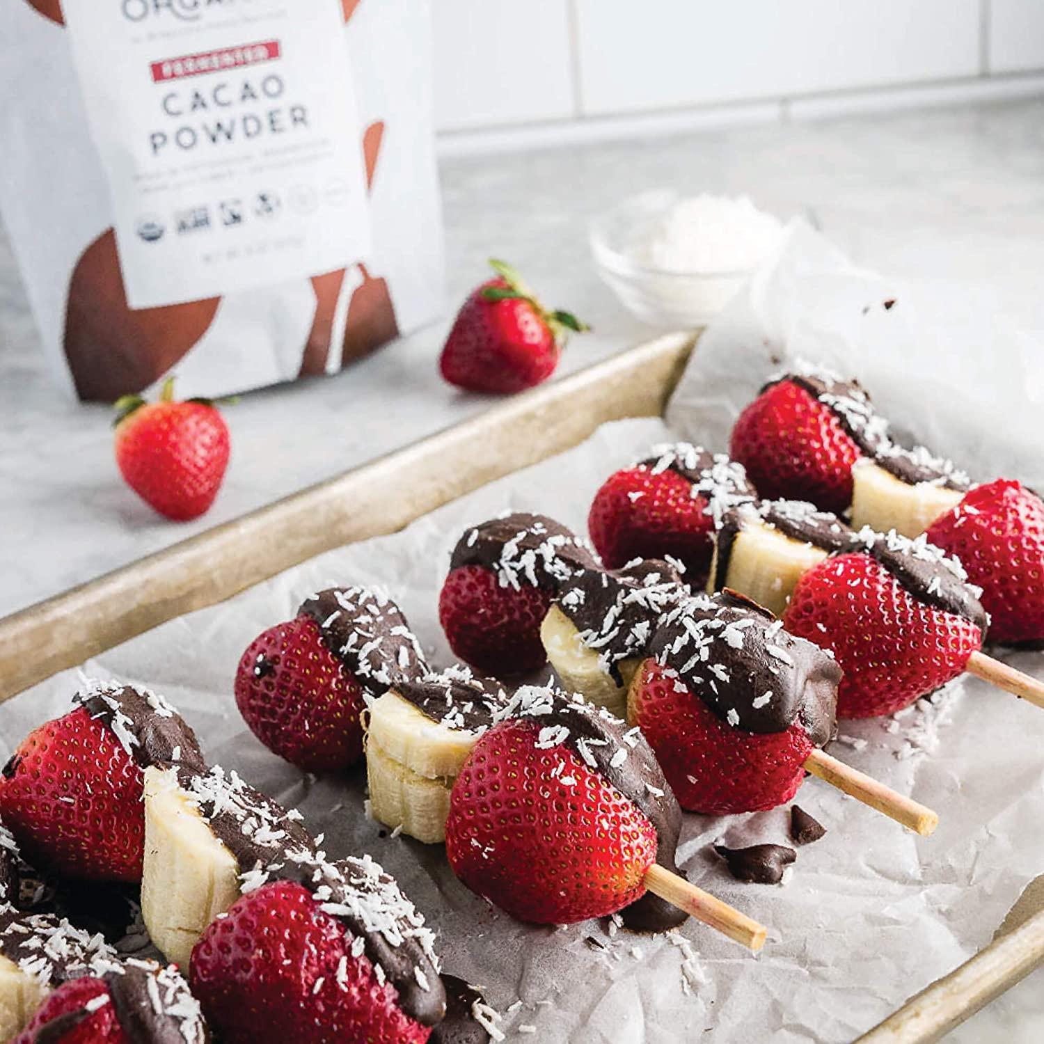 Buy Wildly Organic Fermented Cacao Powder 16 oz - Nutrient-Rich ...