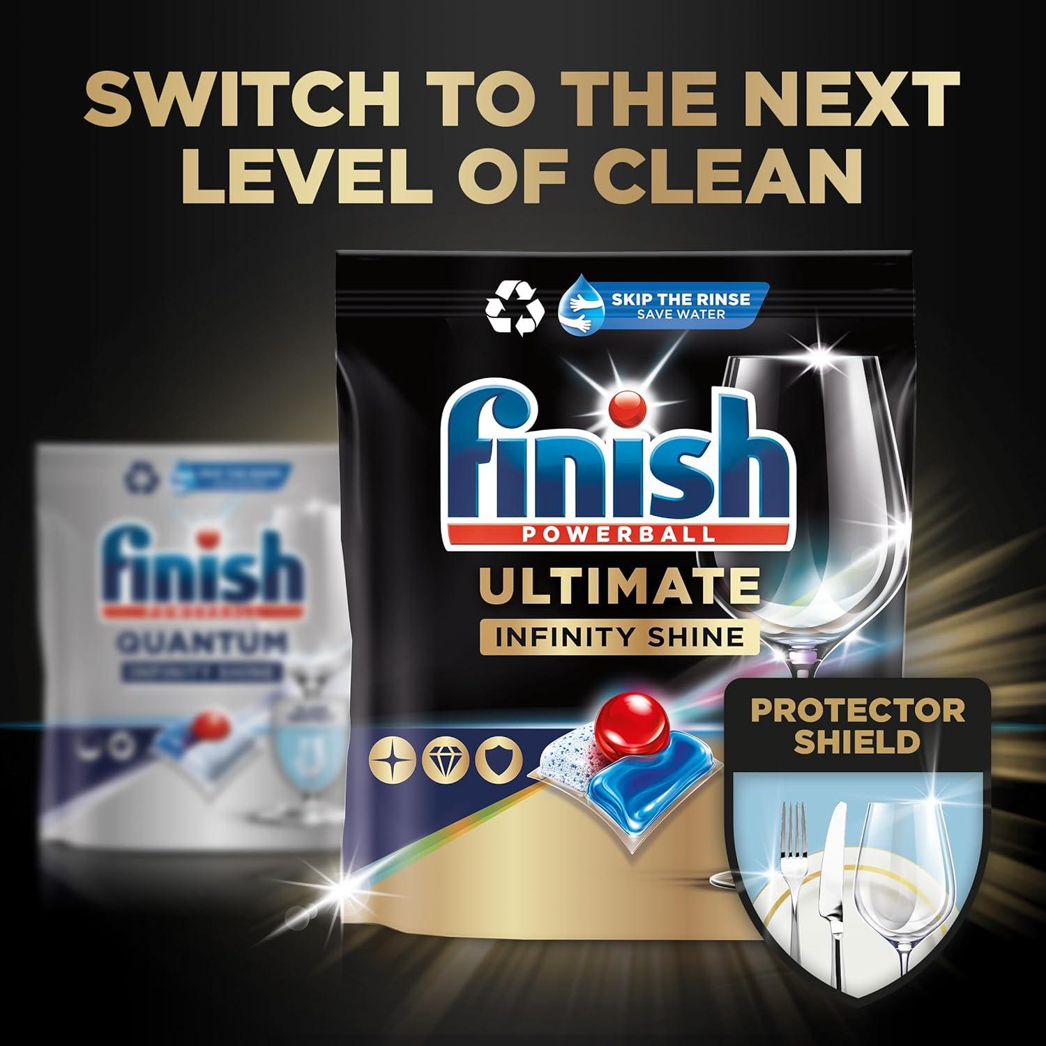 Finish Ultimate Infinity Shine 160 Dishwasher Tablets (80 X 2) | Buy ...