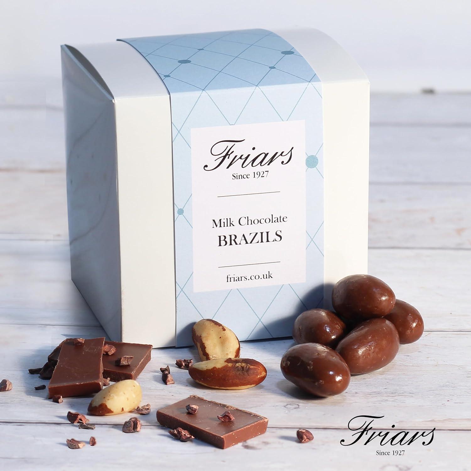 Friars Milk Chocolate Brazil Box - 600g Luxury Coated Peruvian Brazil ...