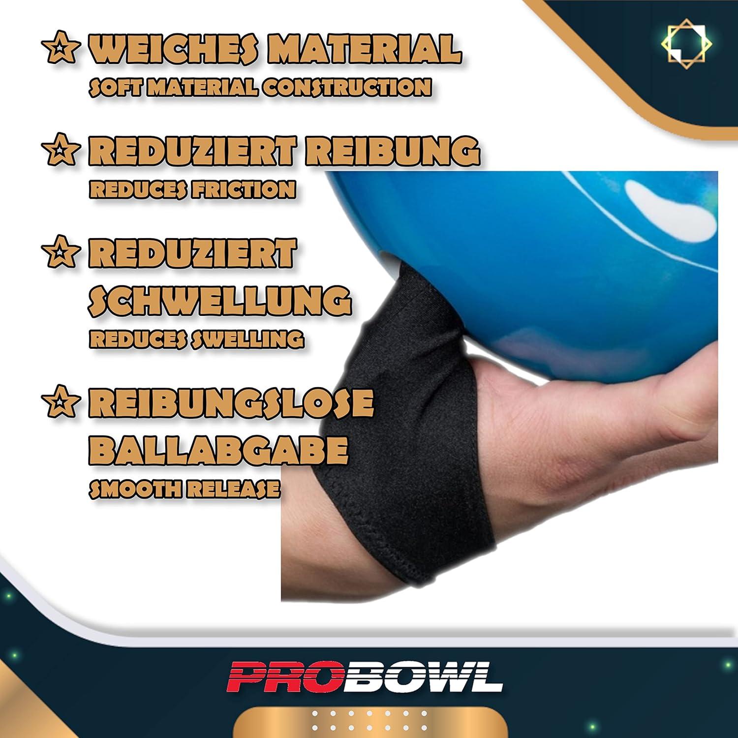 Emax Pro Bowl Thumb Saver Sock - Soft Stretchy Bowling Accessory ...