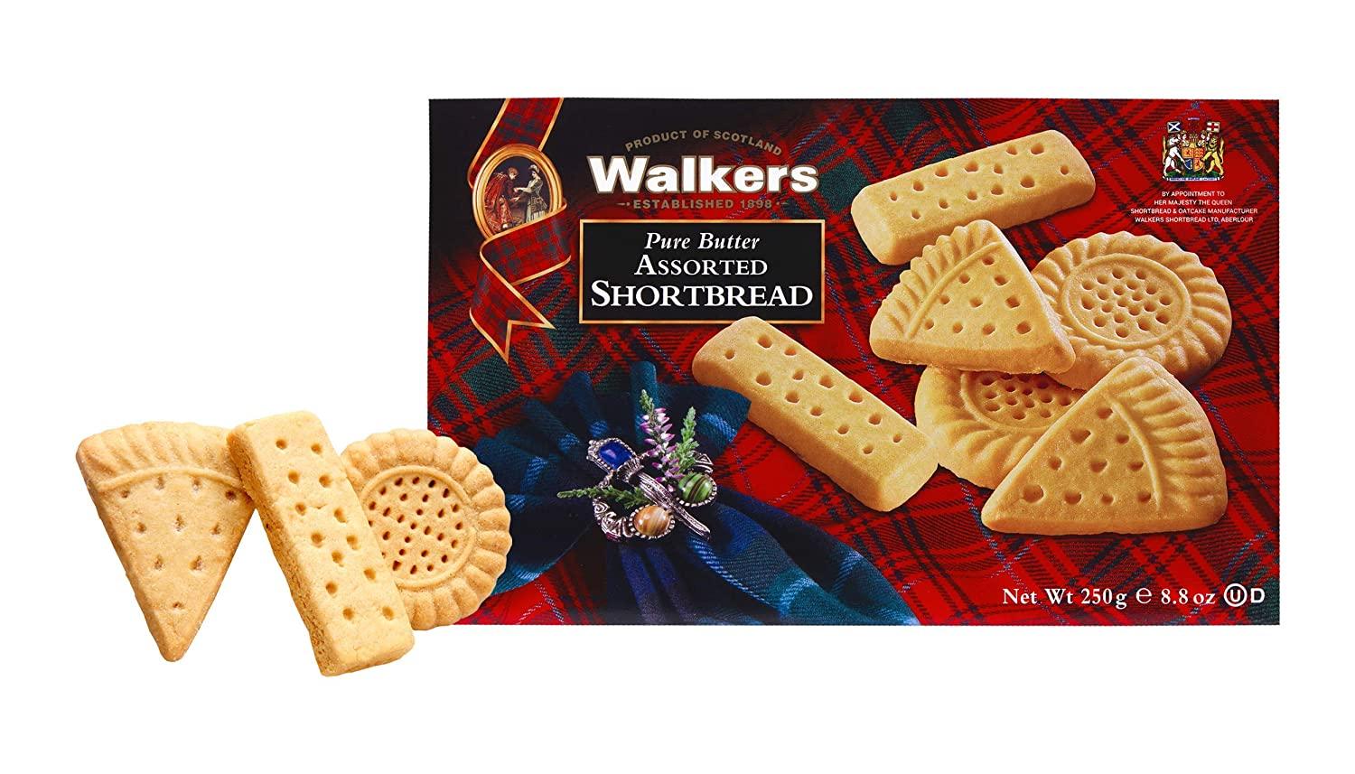 Walker's Shortbread Assorted Pure Butter Cookies 8.8 Oz - Delicious ...