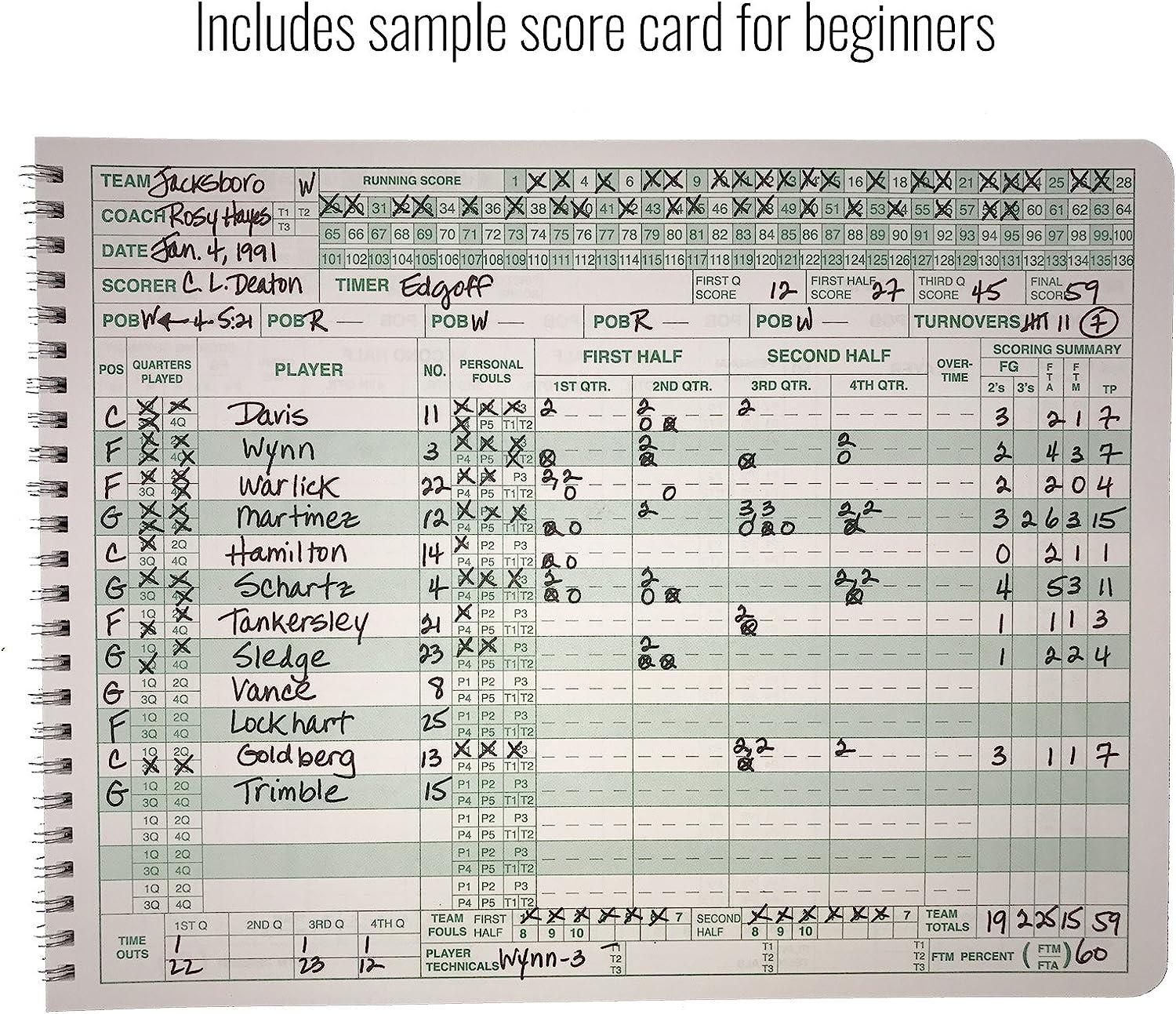 Cramer Scorebook Mark V Basketball - Track Scores & Stats Easily | Buy ...