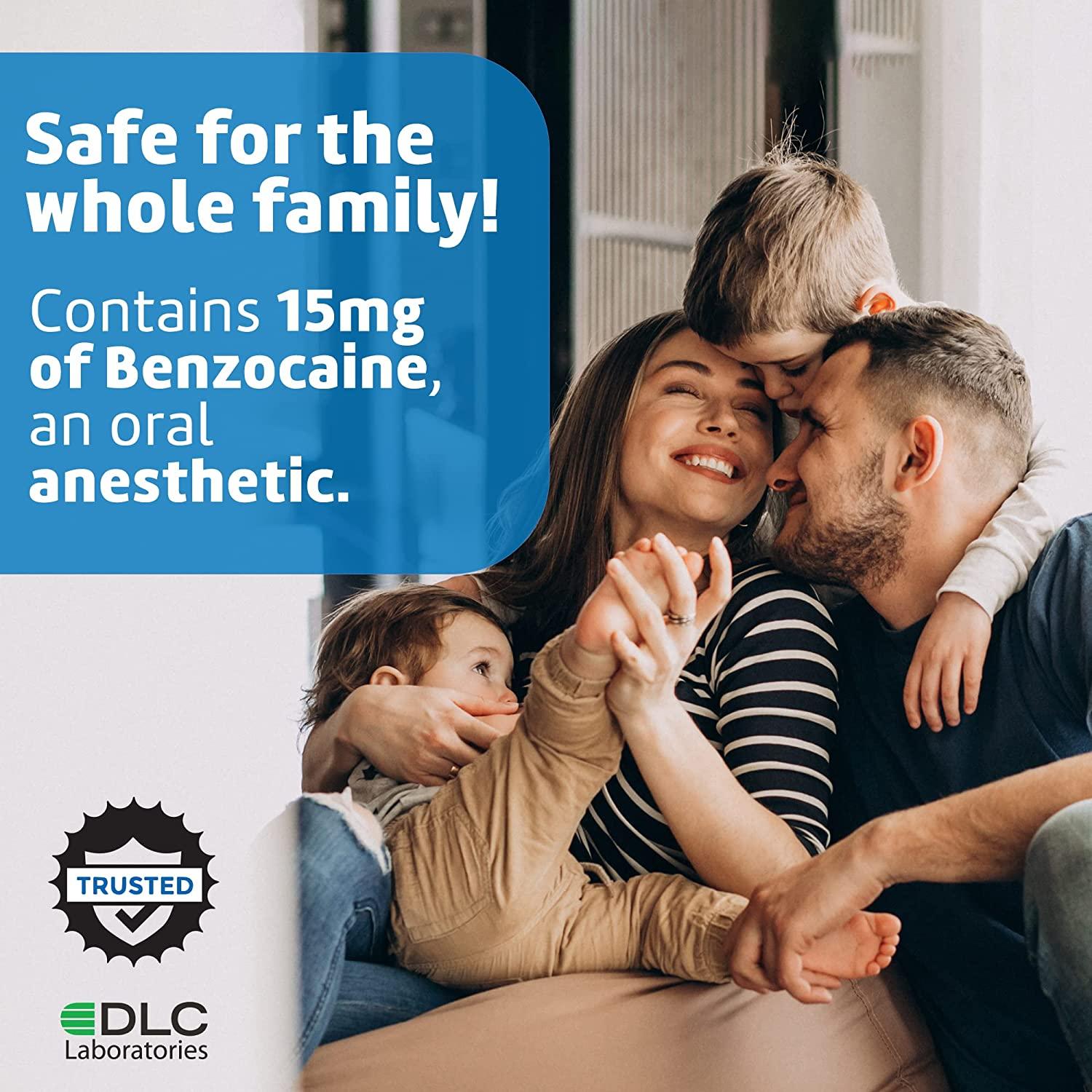 Bactimicina Sore Throat Lozenges Extra Strength Oral Analgesic - Fast ...