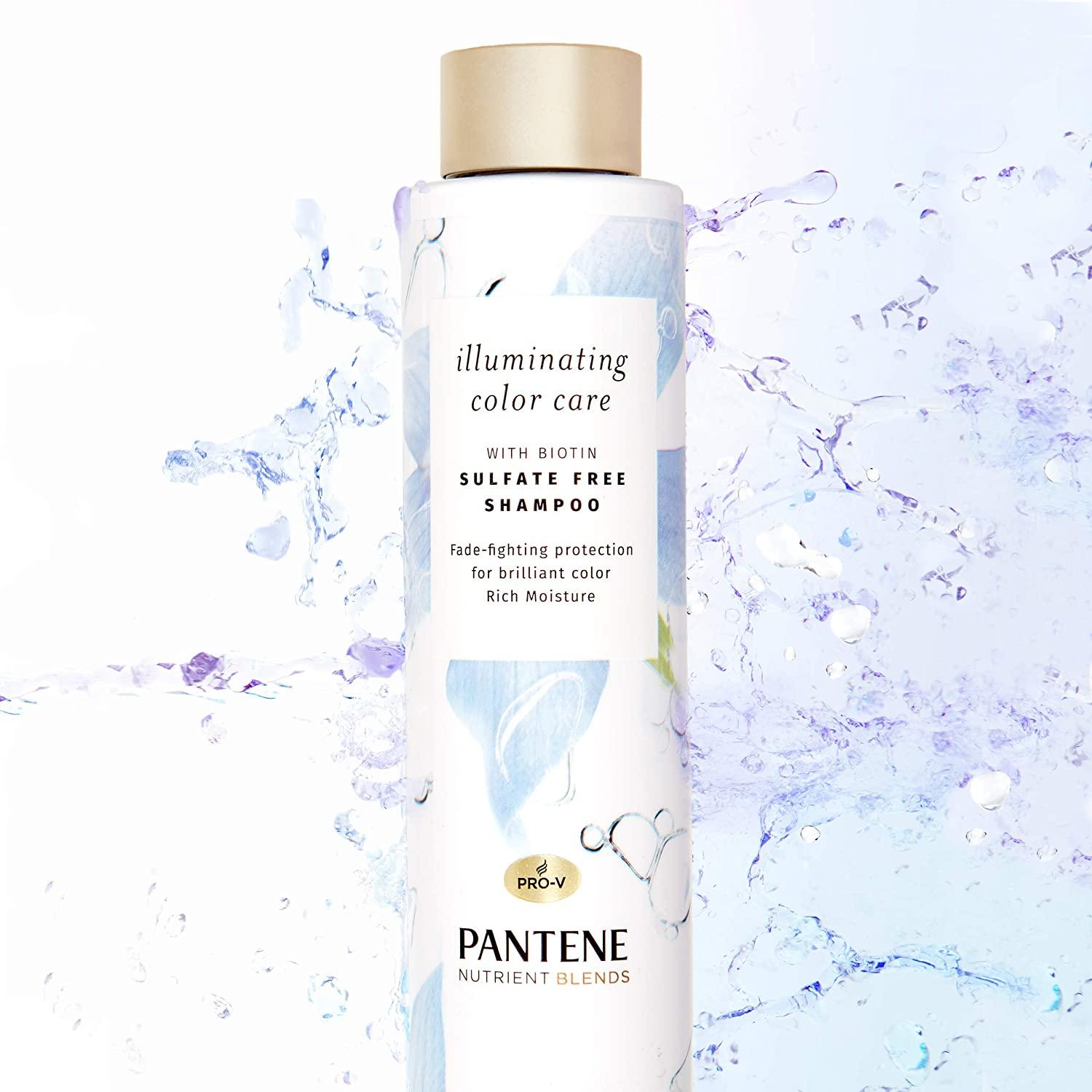 Pantene Sulfate-Free Shampoo & Conditioner Set with Biotin ...